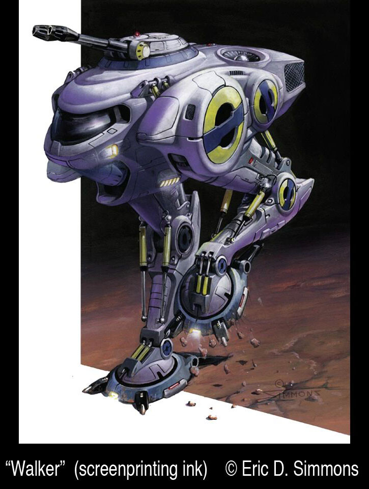 ArtStation - "Walker" - Illustration/Design