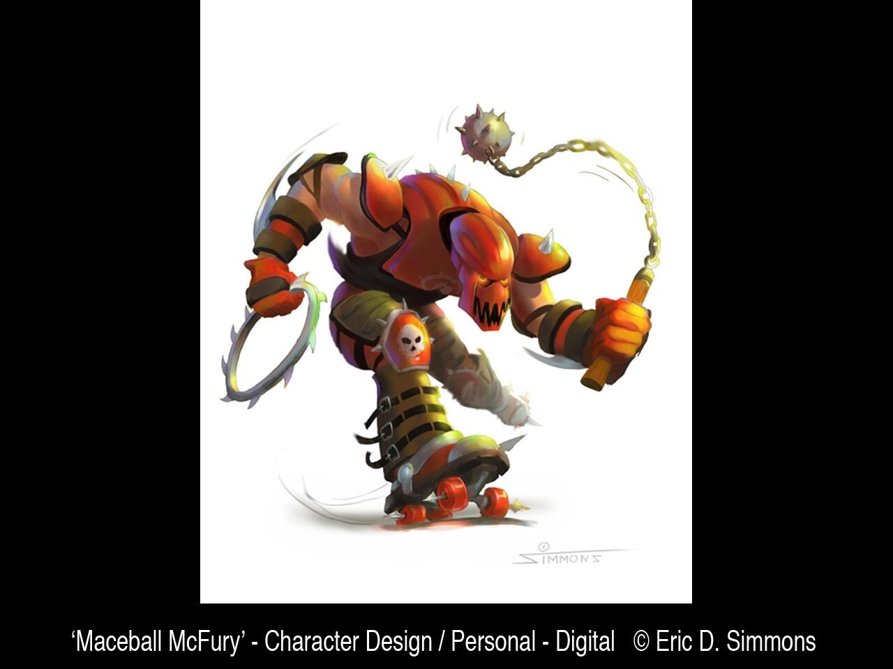 ArtStation - 'Maceball McFury' - Character Design