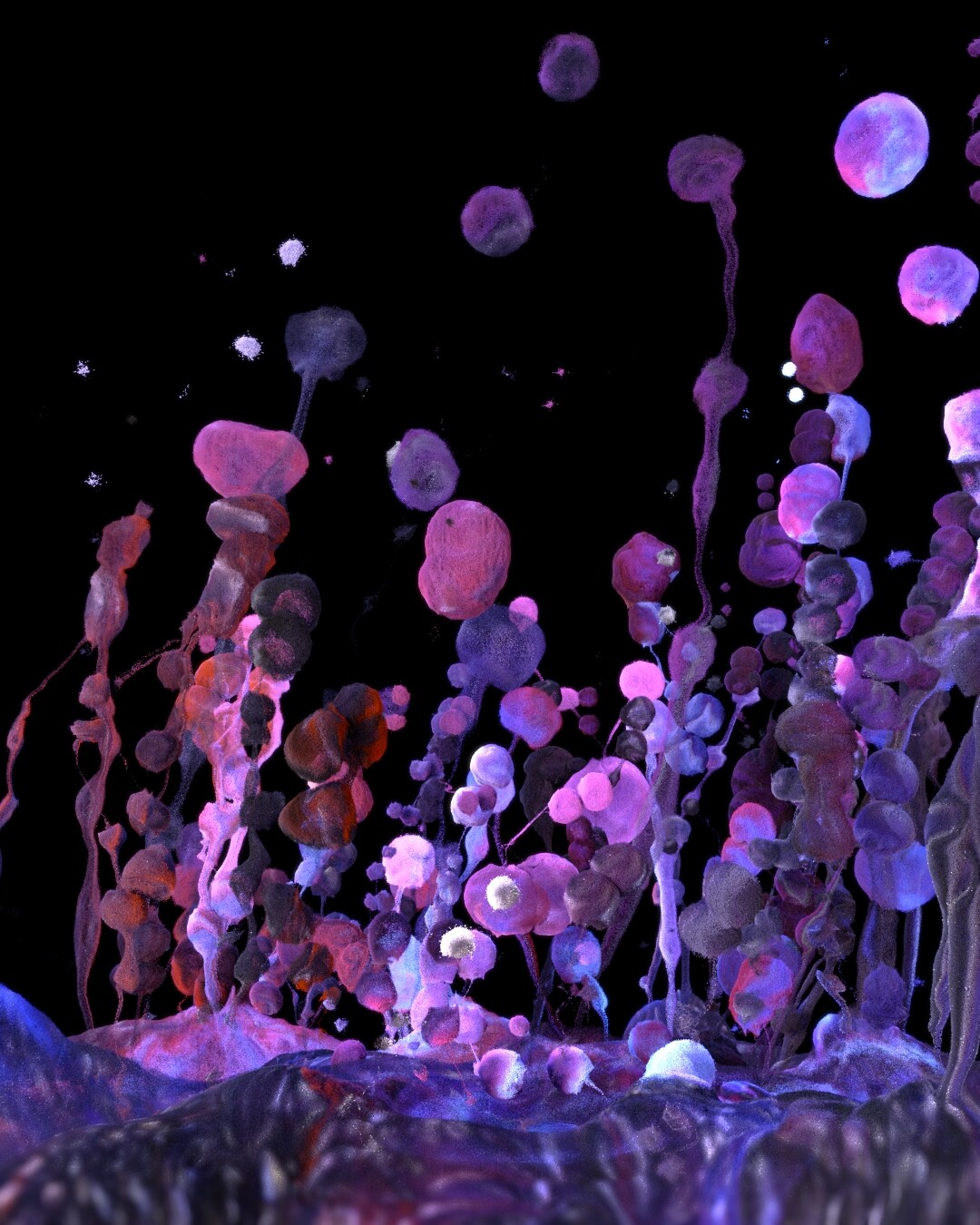 ArtStation - Liquid particles