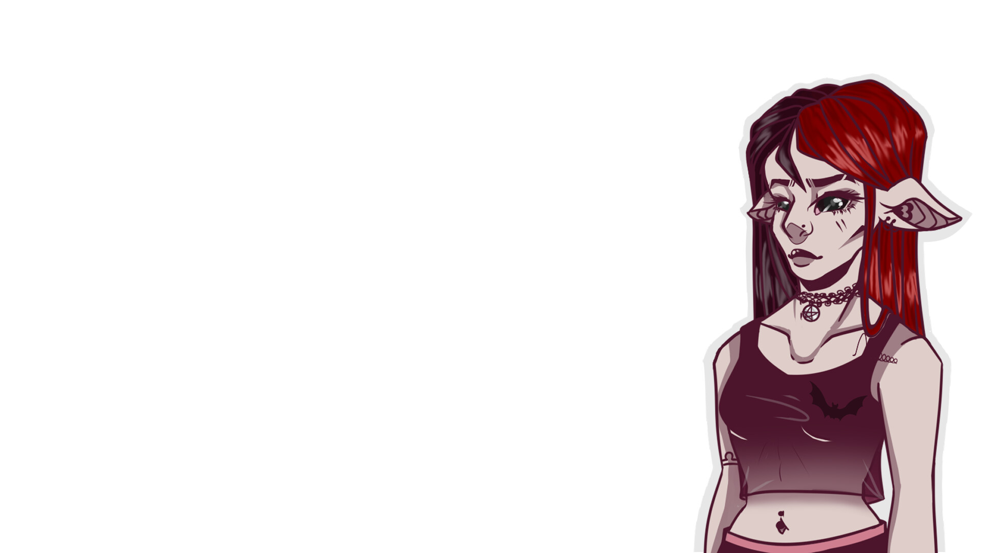 ArtStation - babyBat Standsprite (png)