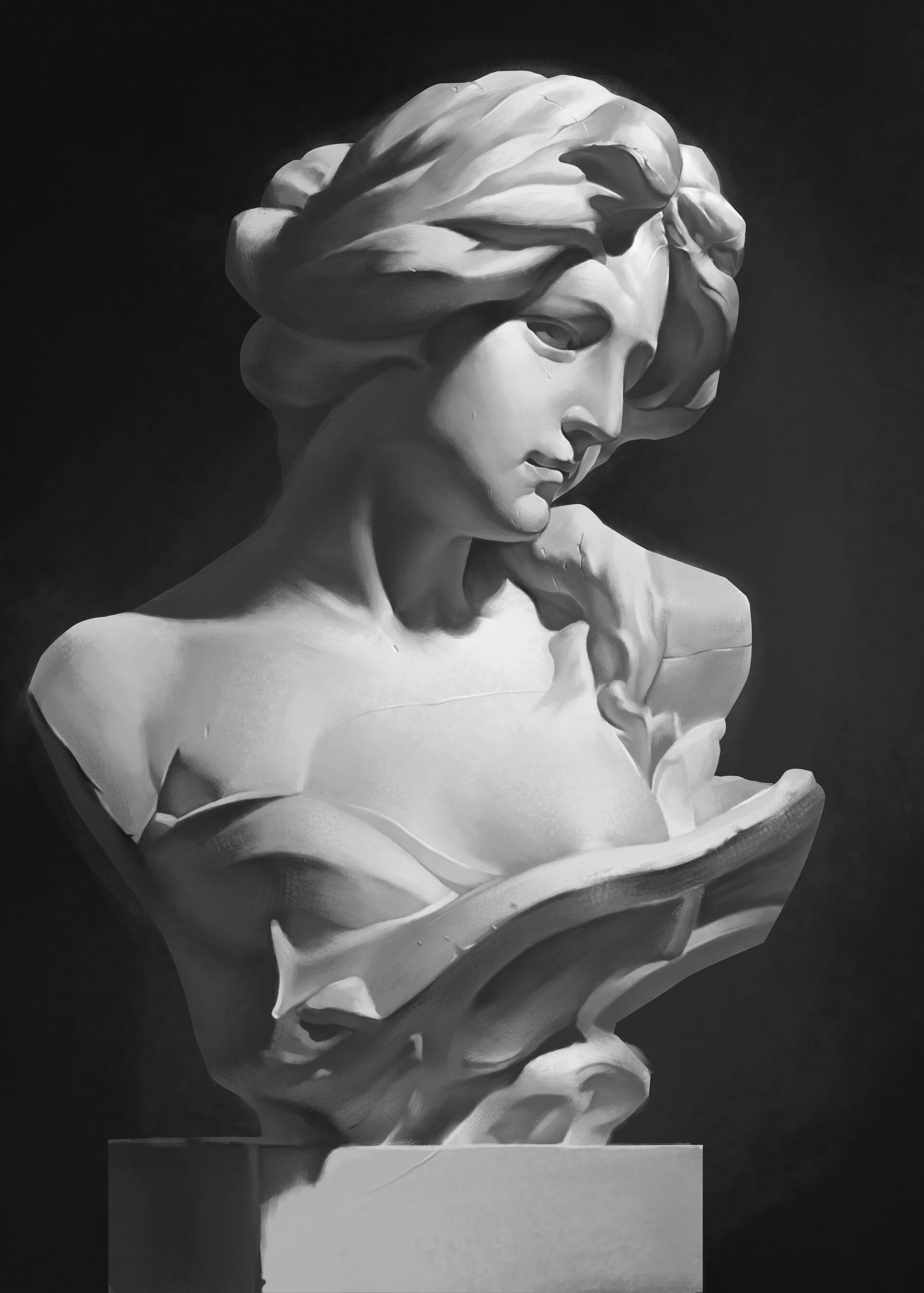 ArtStation - Plaster Statue