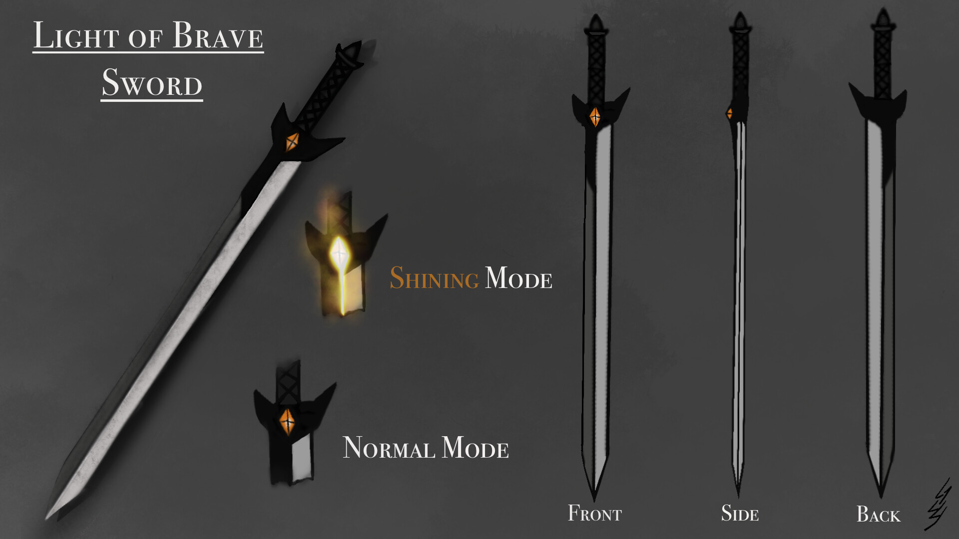 ArtStation - Concept art - Light of Brave Sword