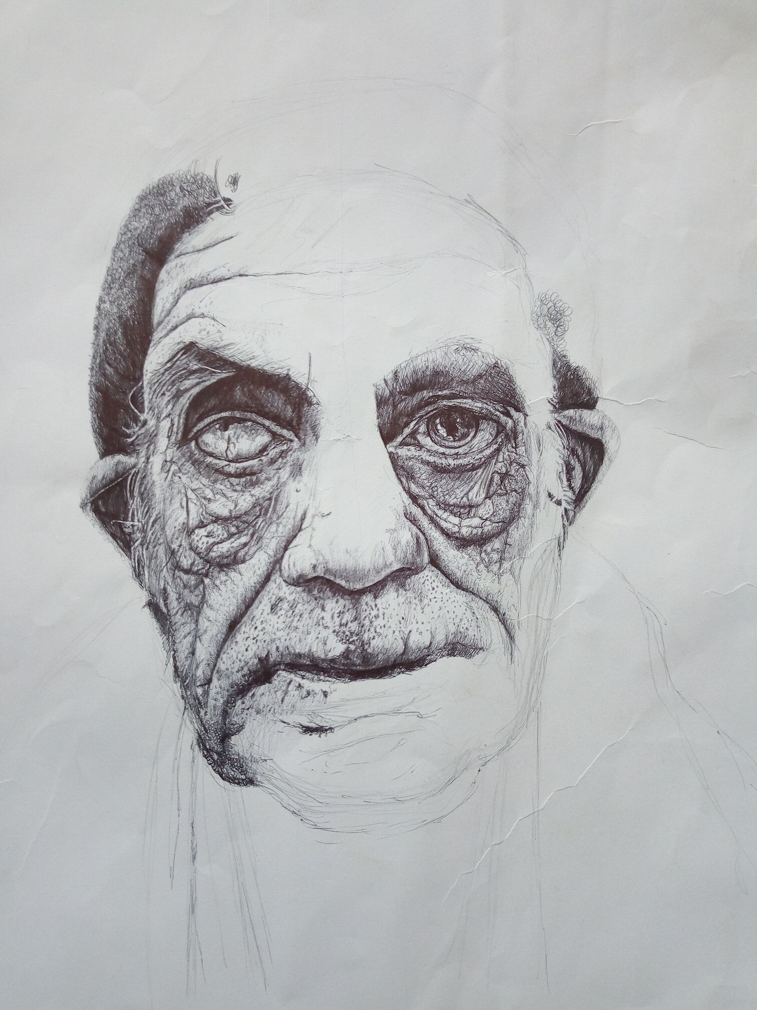 ArtStation - Free hand Portrait