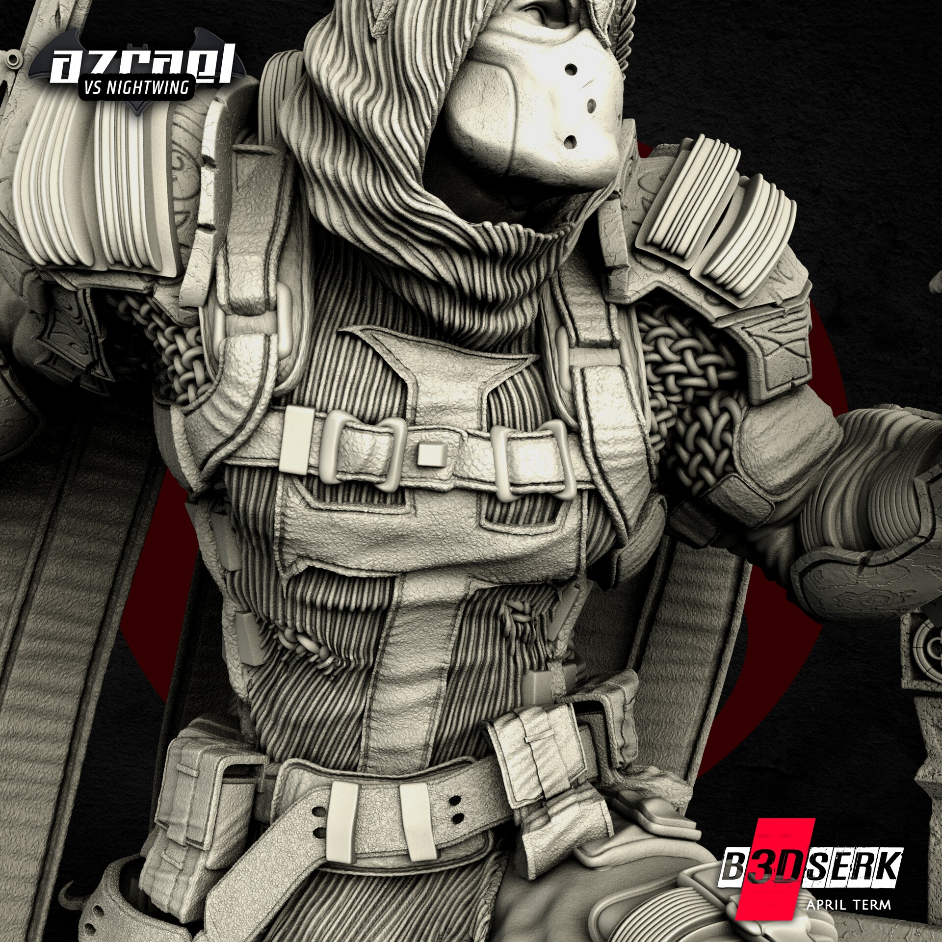 Herman Rojas B3DSERK - Azrael DC