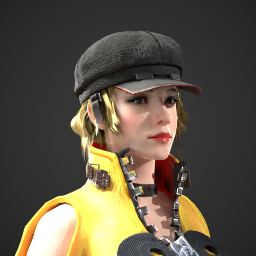 ArtStation - punky girl