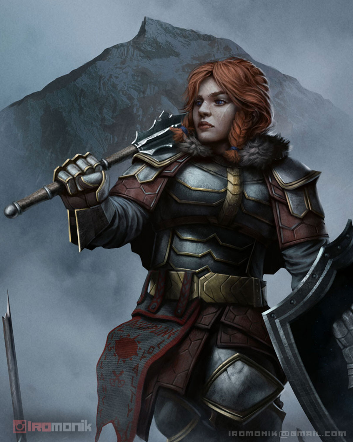 Female Dwarf Paladin