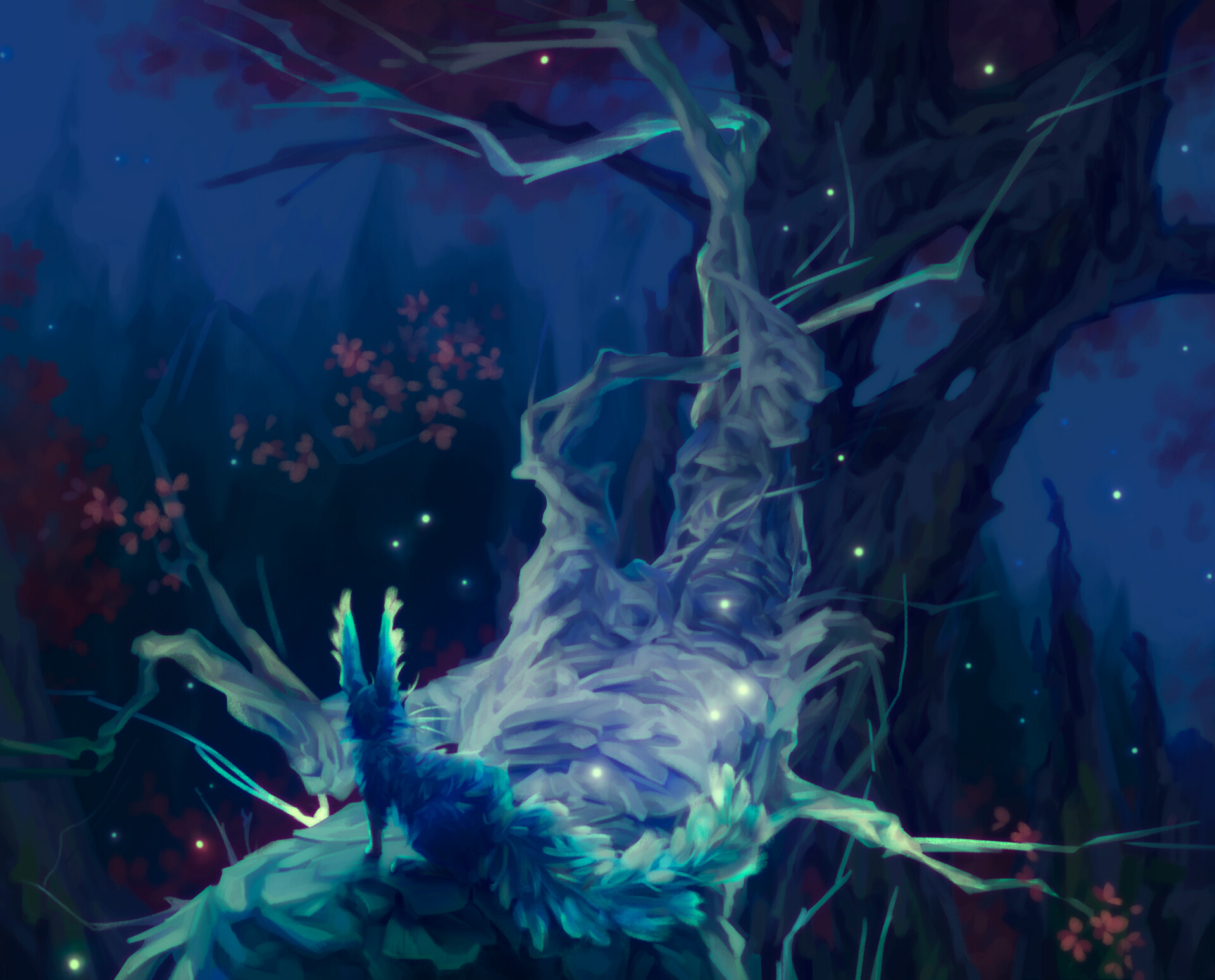 ArtStation - Magic tree