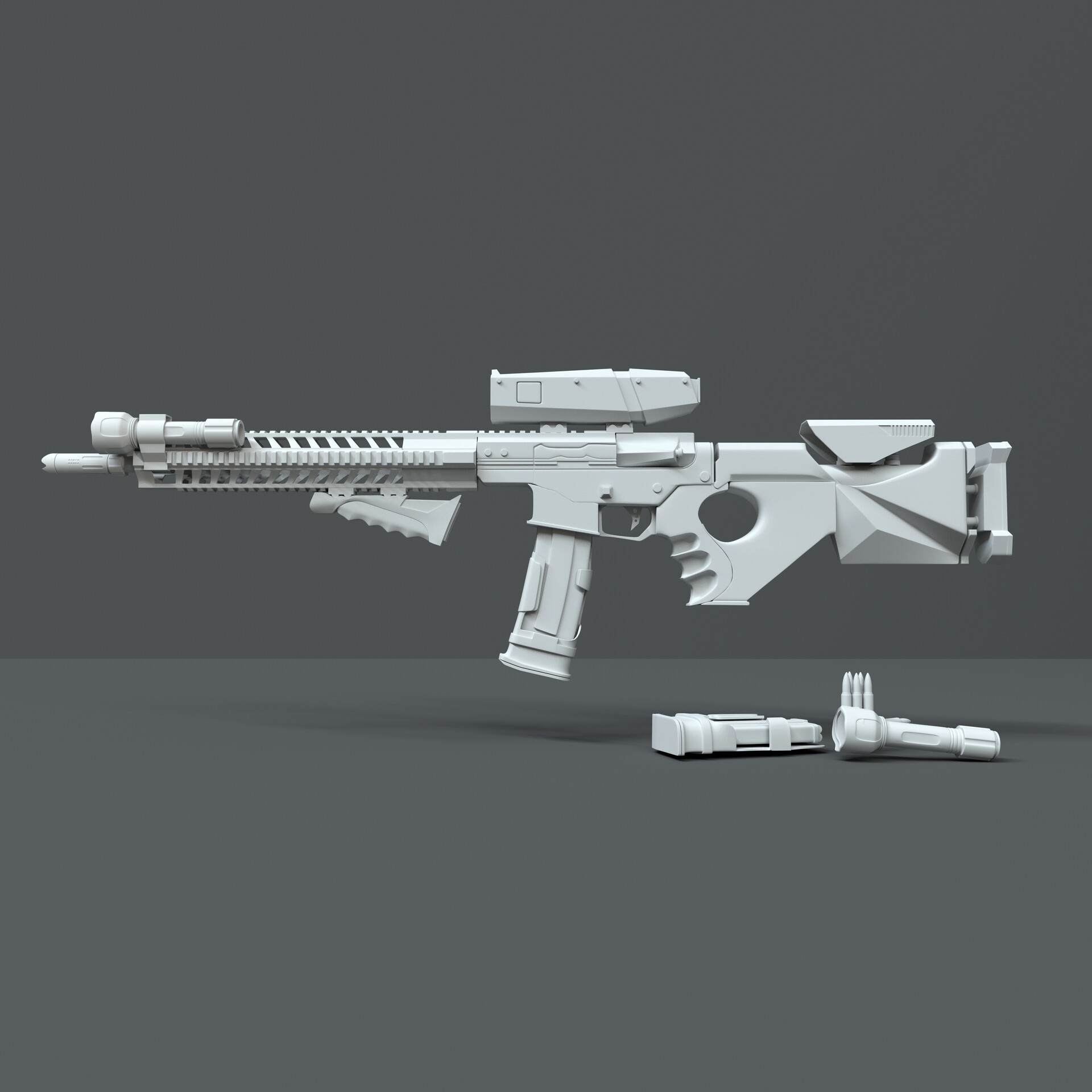 ArtStation - Rifle