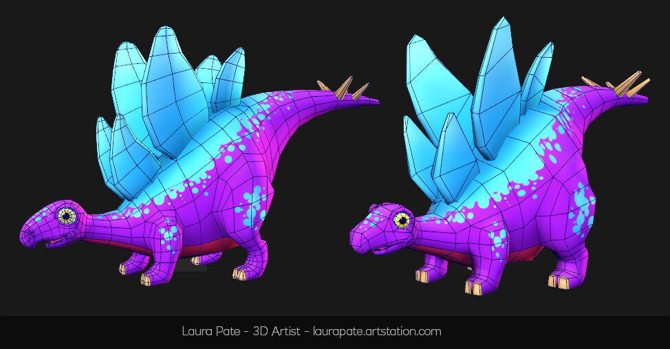Laura Pate - Stegosaurus - Island Saver