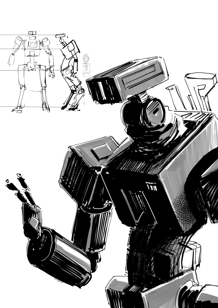 ArtStation - Robot design