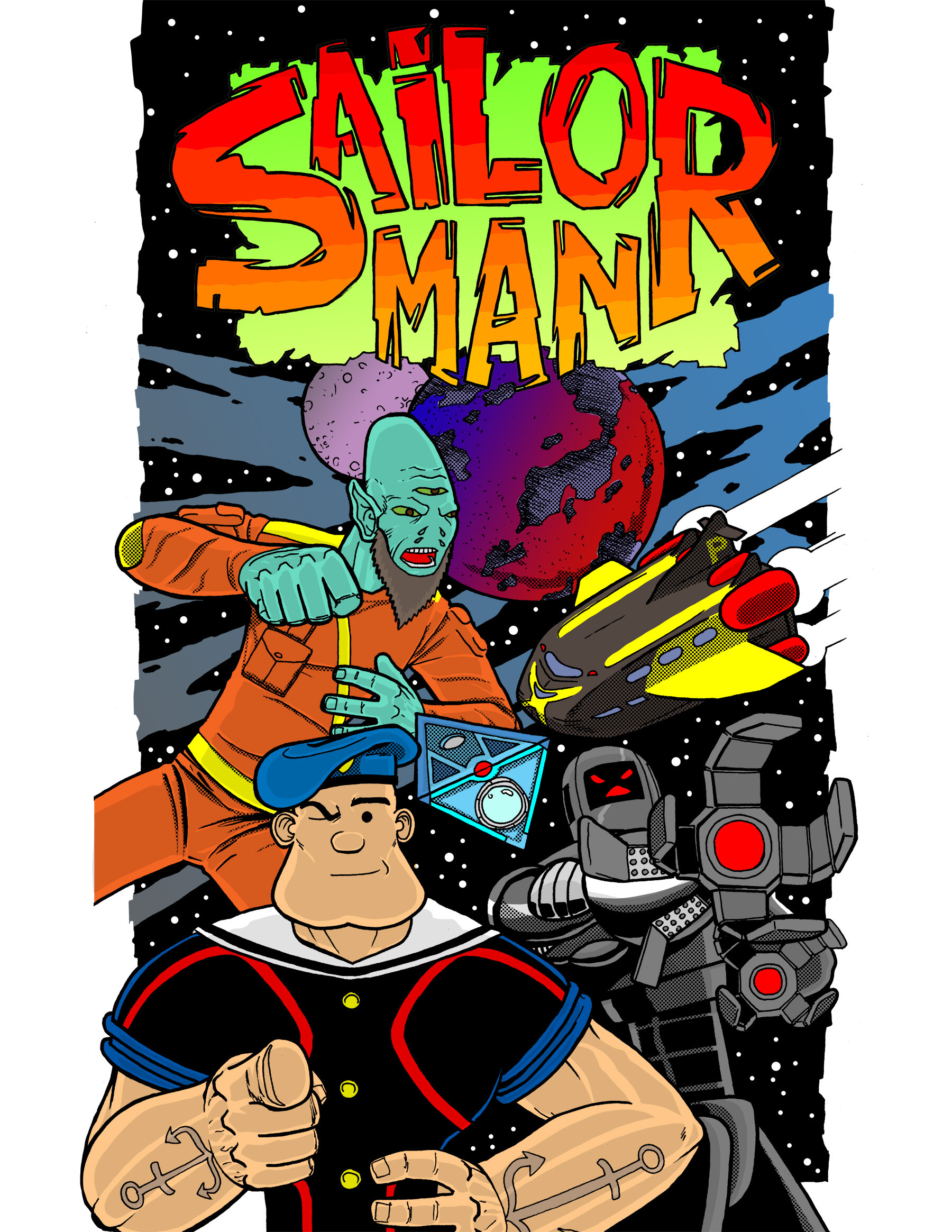 ArtStation - Sailor Man: The Delivery