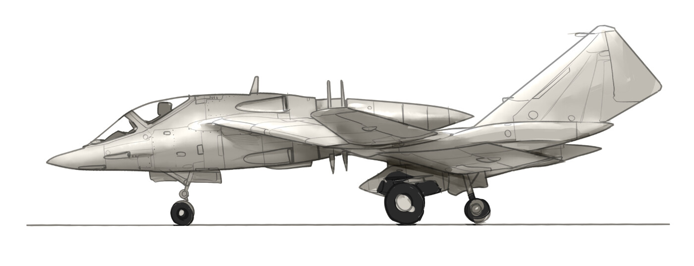 AST21 - 'VERMILION PLUMES' - SERAPH Imperial Fighter