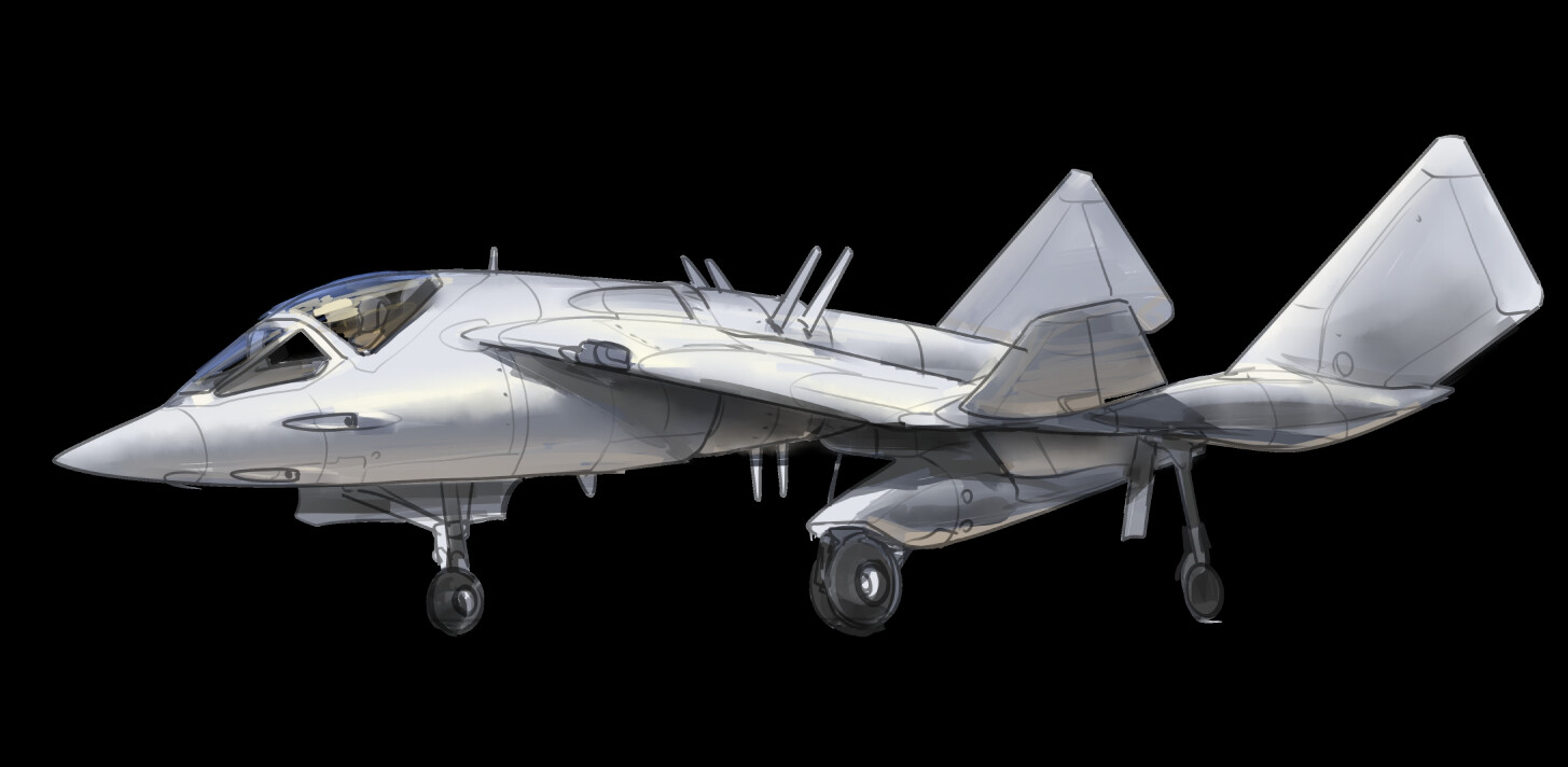 AST21 - 'VERMILION PLUMES' - SERAPH Imperial Fighter