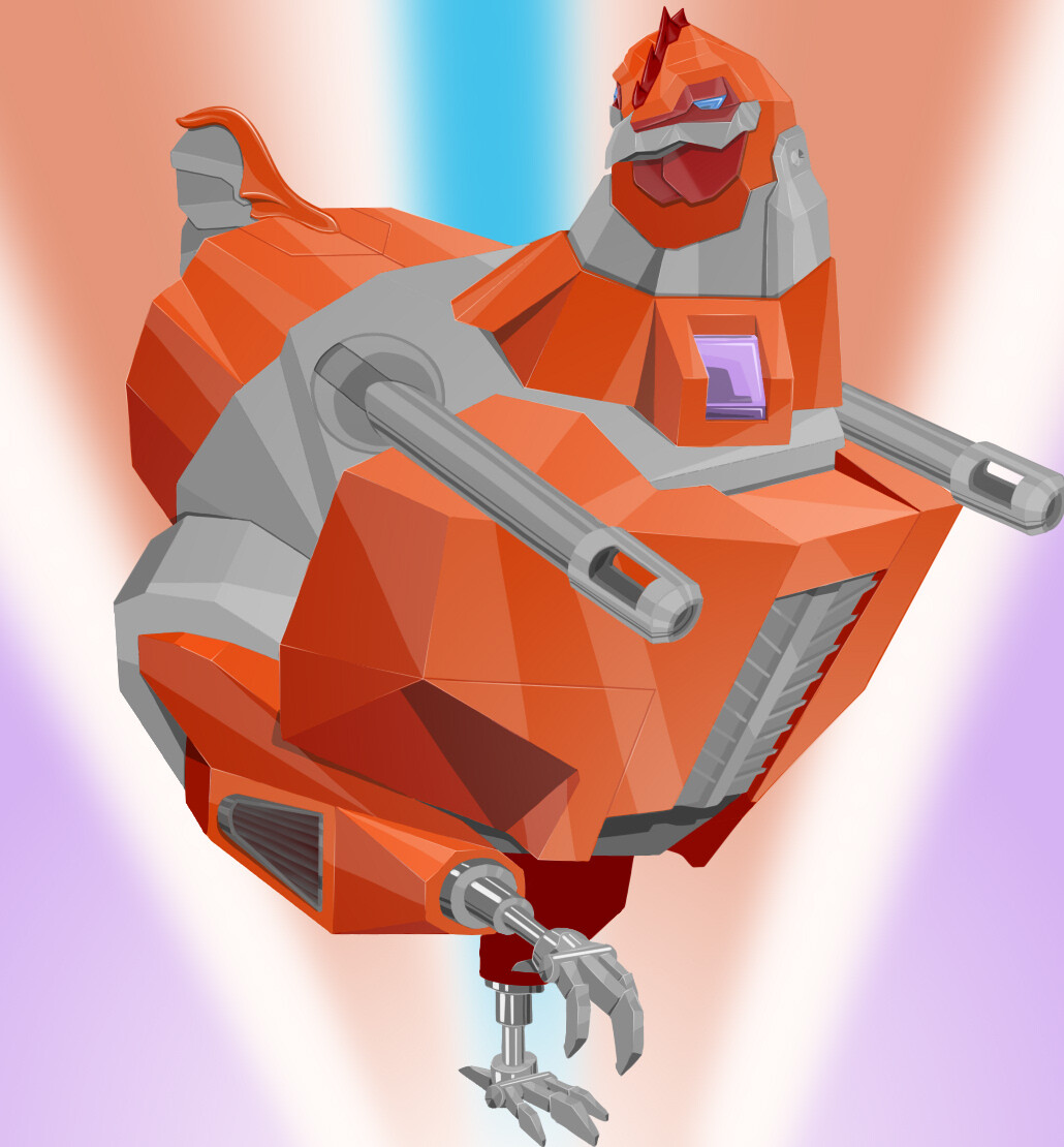 ArtStation - Mecha chicken breast