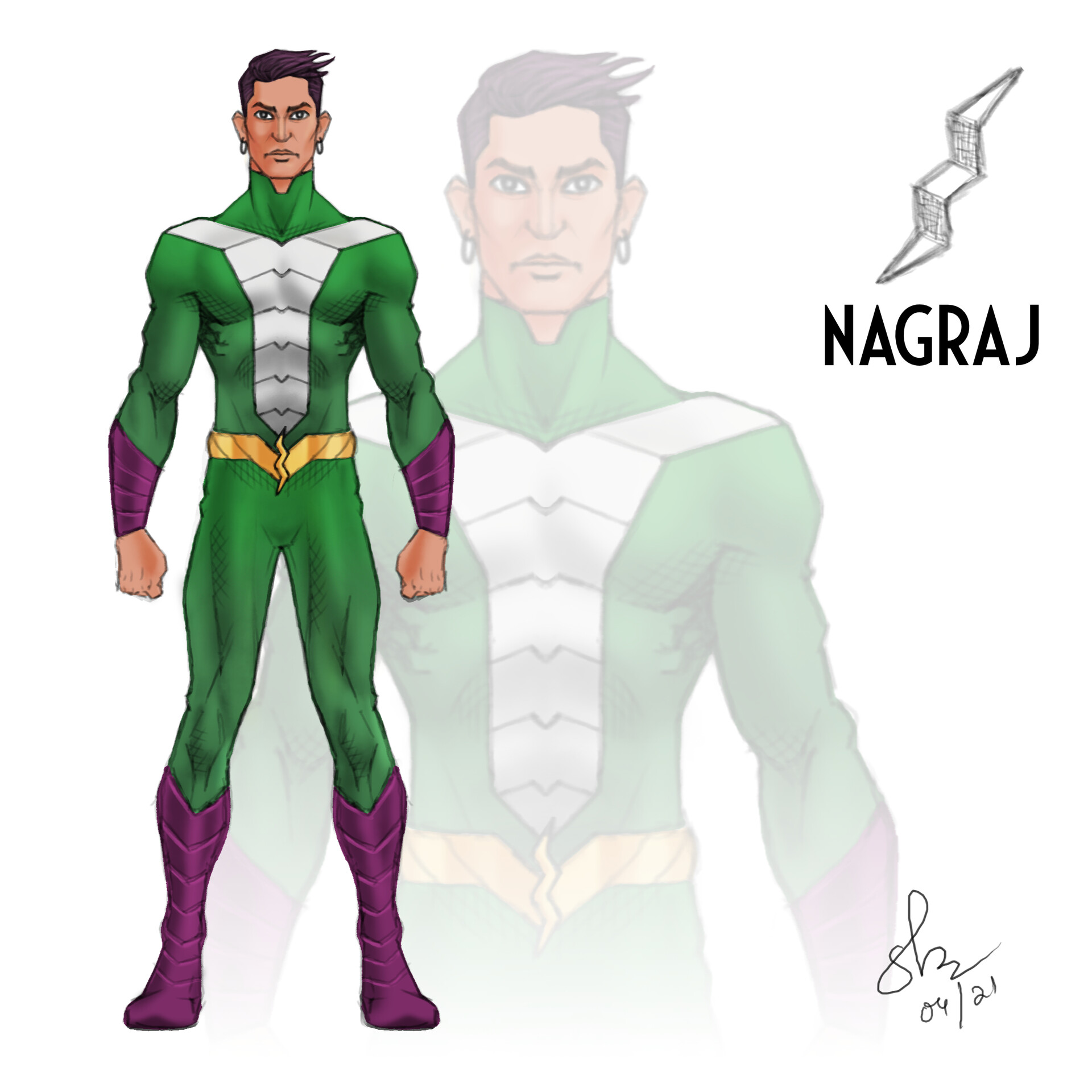 ArtStation - Nagraj Fan Art