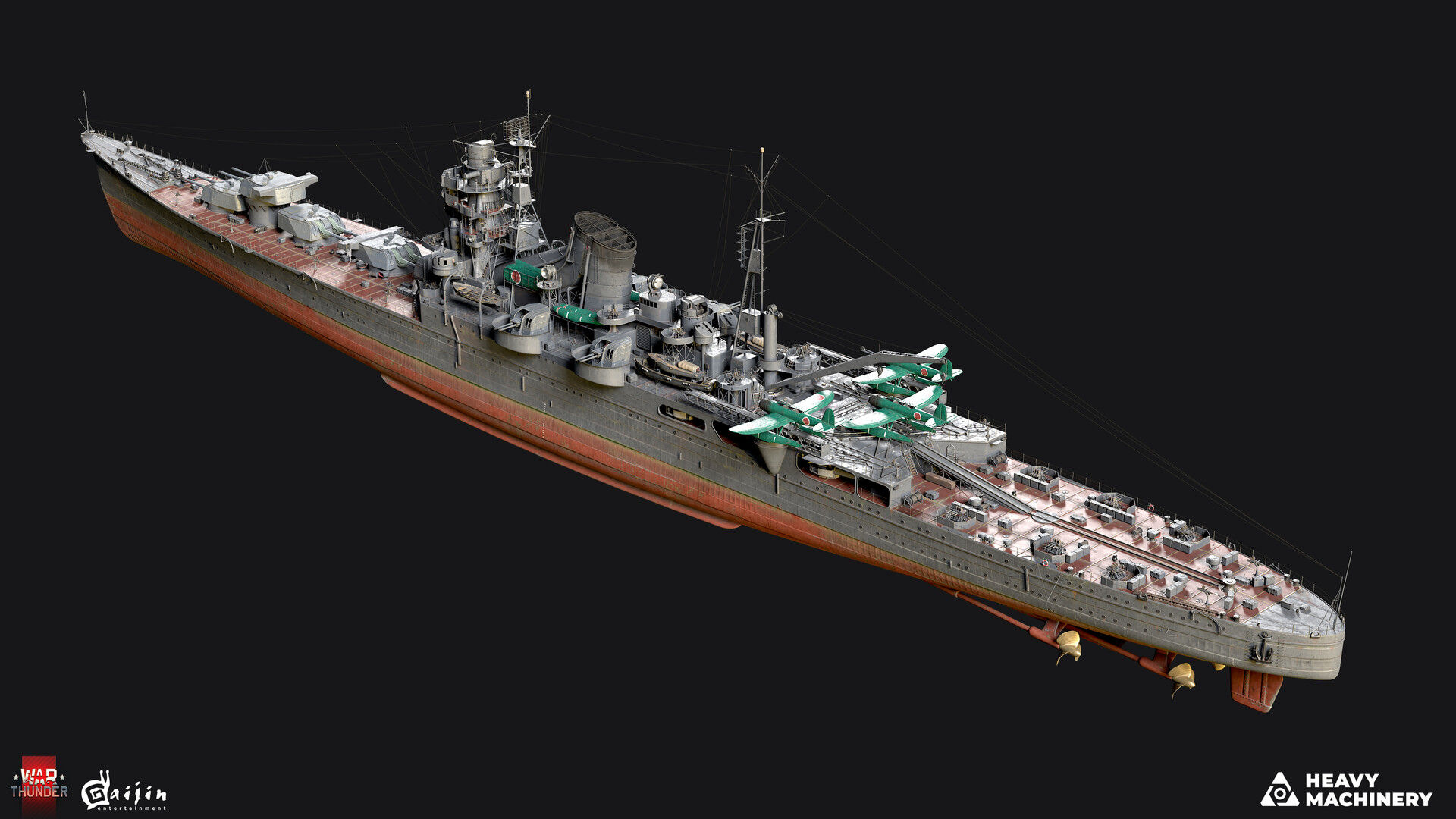 Heavy Machinery - IJN Heavy Cruiser Tone