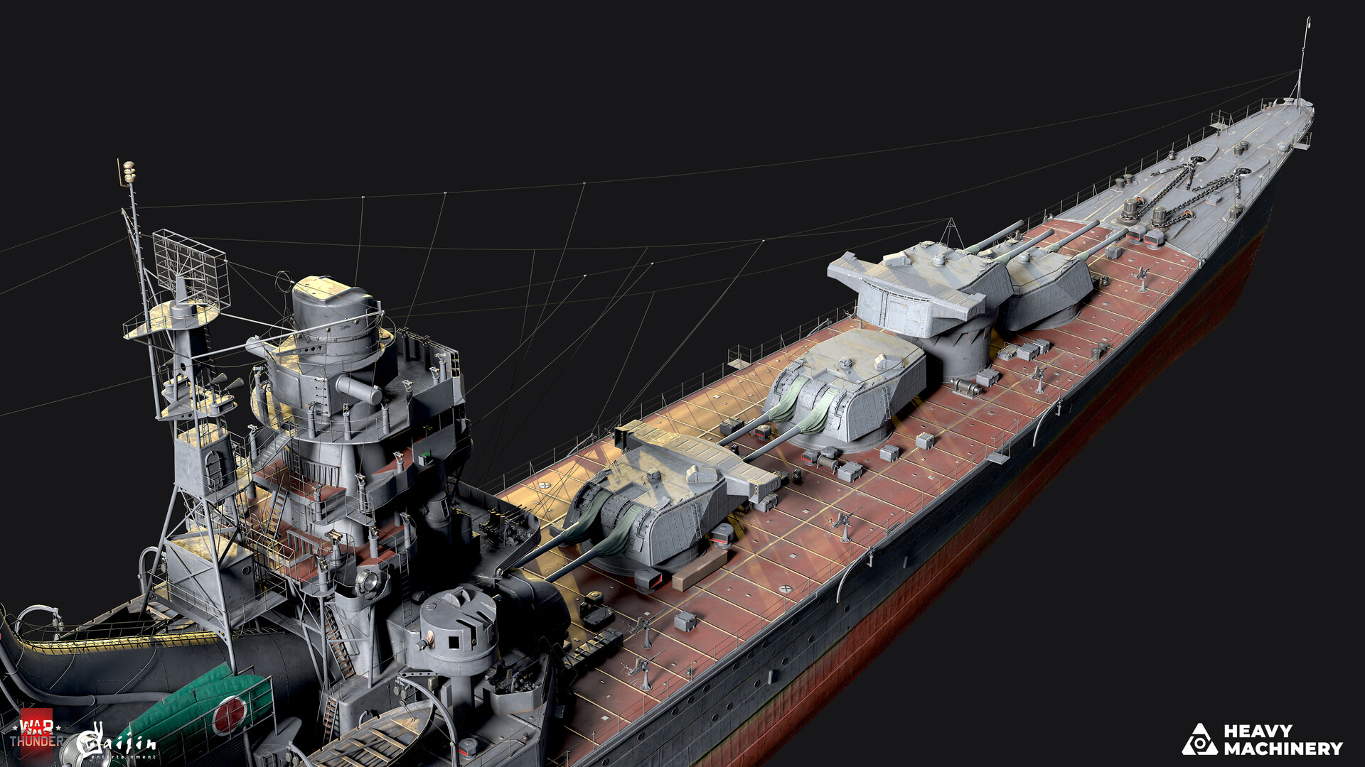 Heavy Machinery - IJN Heavy Cruiser Tone