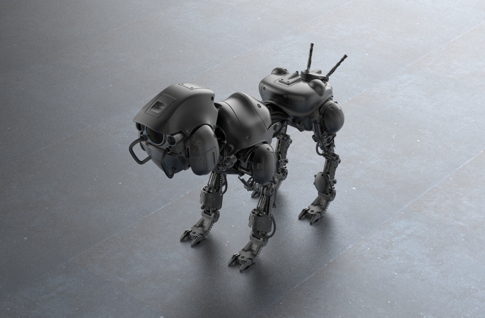 ArtStation - machine dog