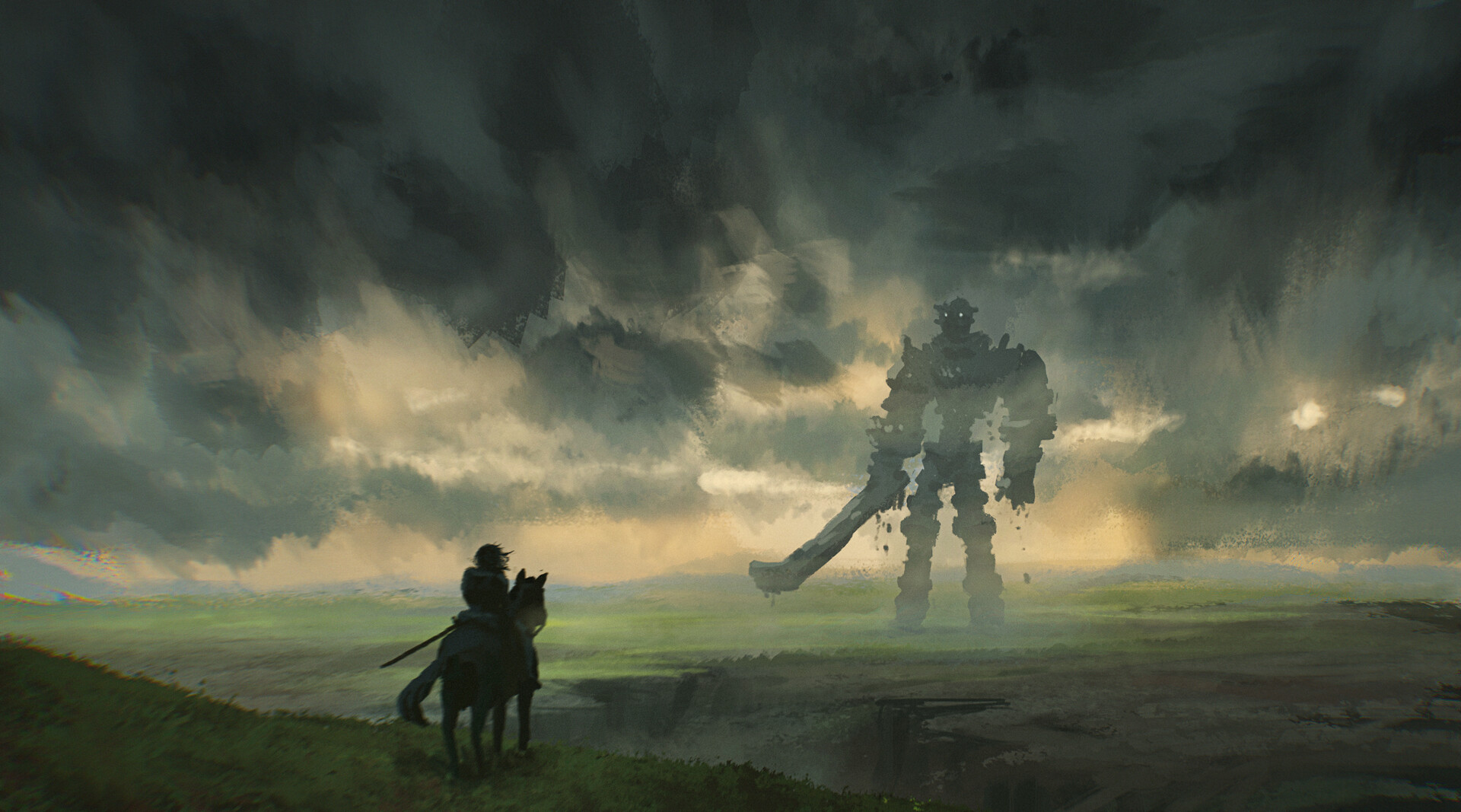ArtStation - Shadow of the Colossus - MaySketchaDay 10