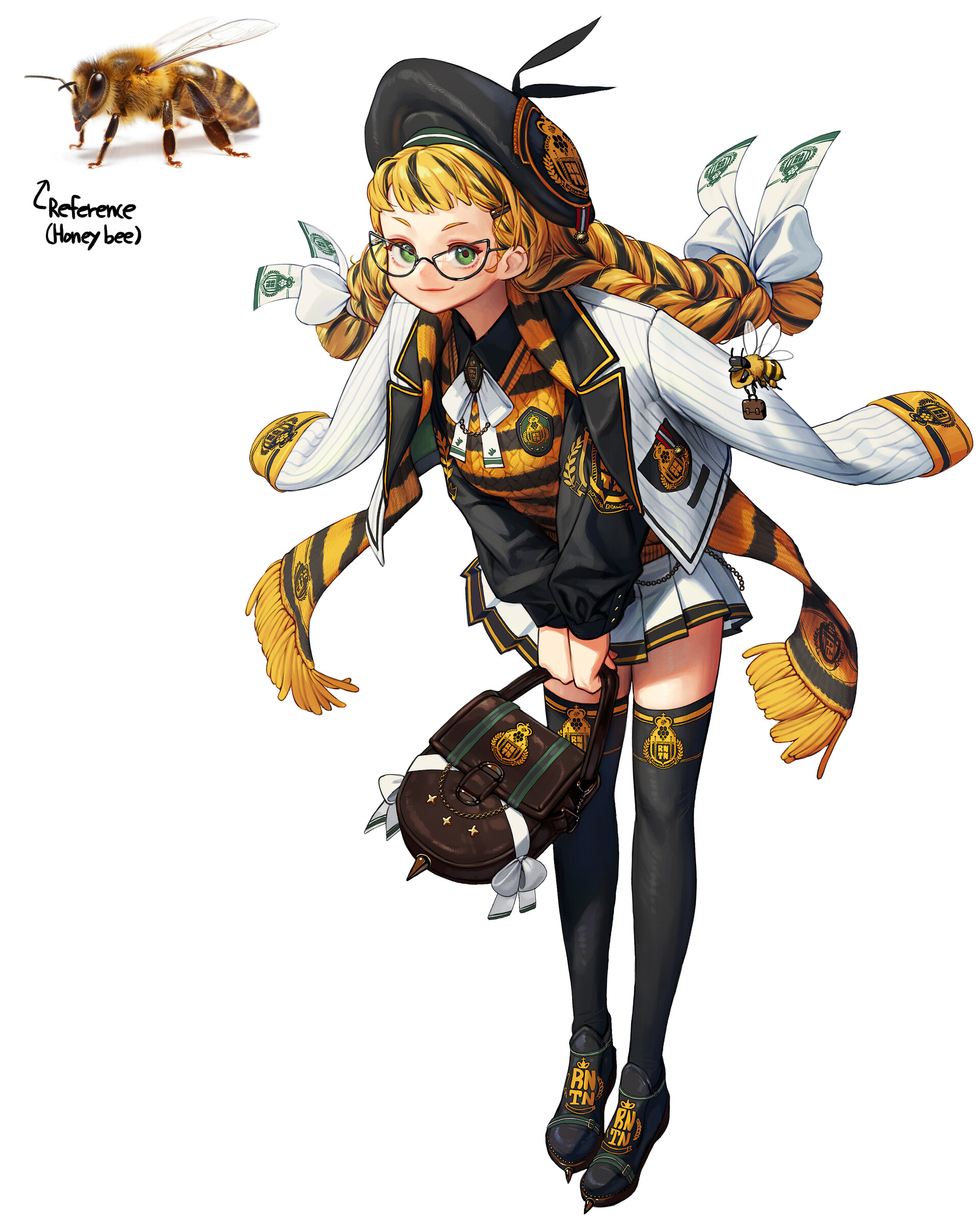 ArtStation - Honeybee girl
