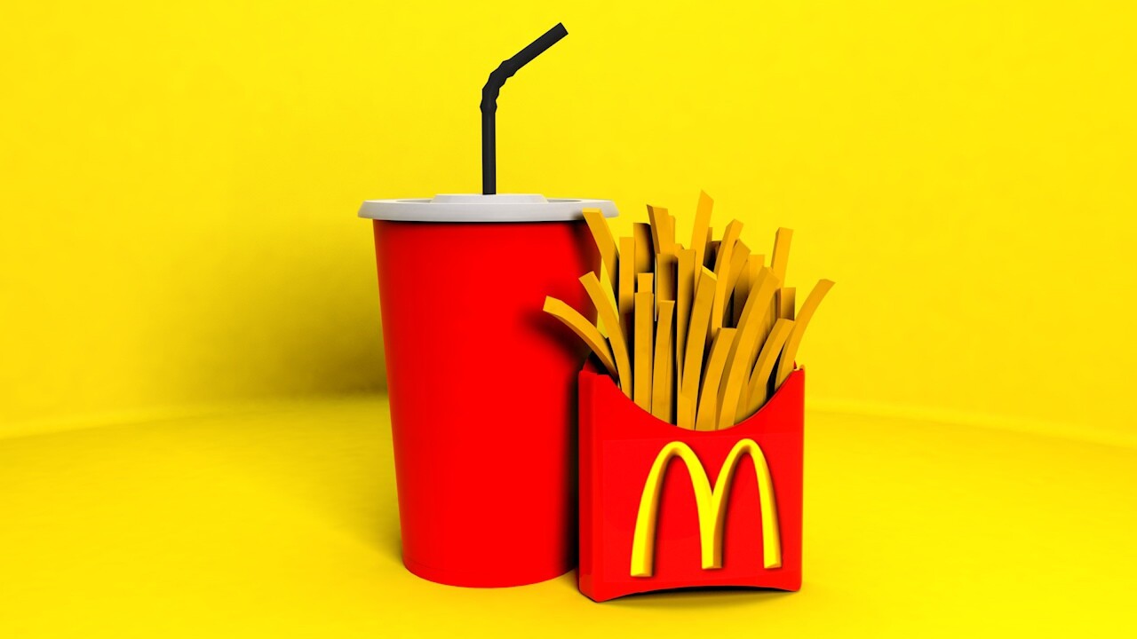 ArtStation - French Fries and Coca-Cola