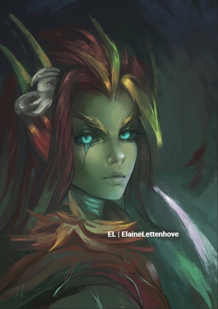 ArtStation - Zyra | LeagueOfLegends