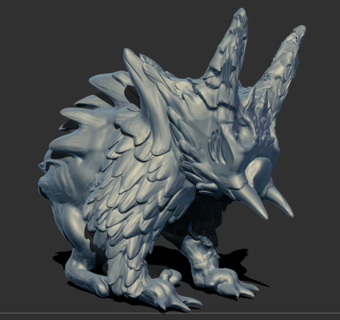 ArtStation - Scaly lil creature