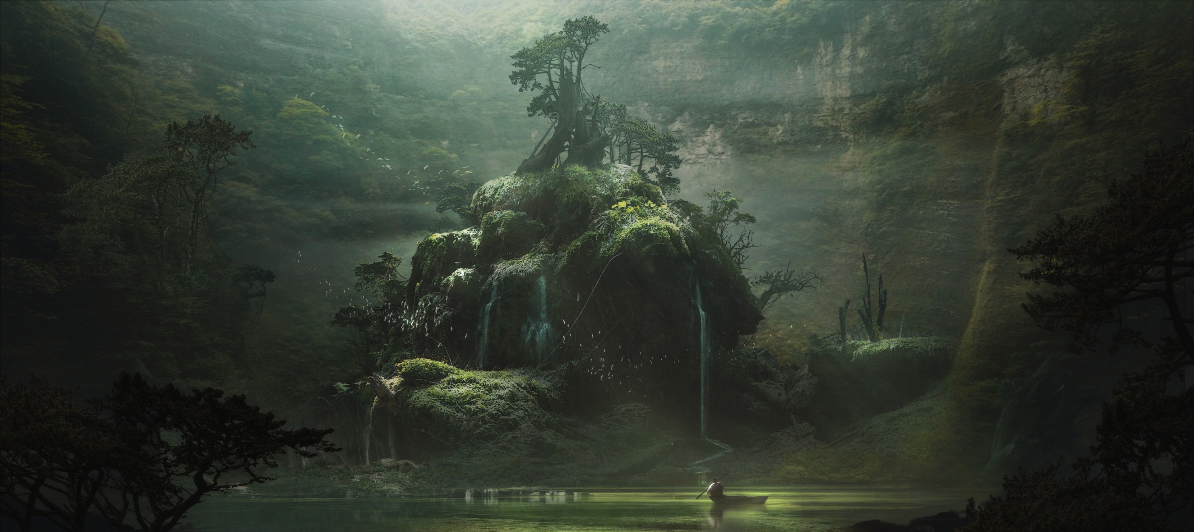 Spider-Man: Into the Spider-verse Alchemax Forest by Patrick O'Keefe ...