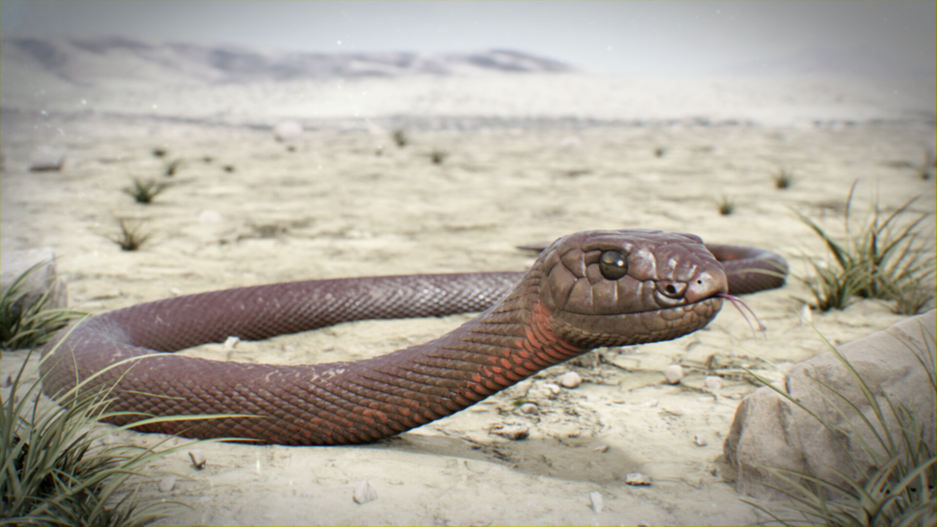 ArtStation - Snake - Blender Sculpt