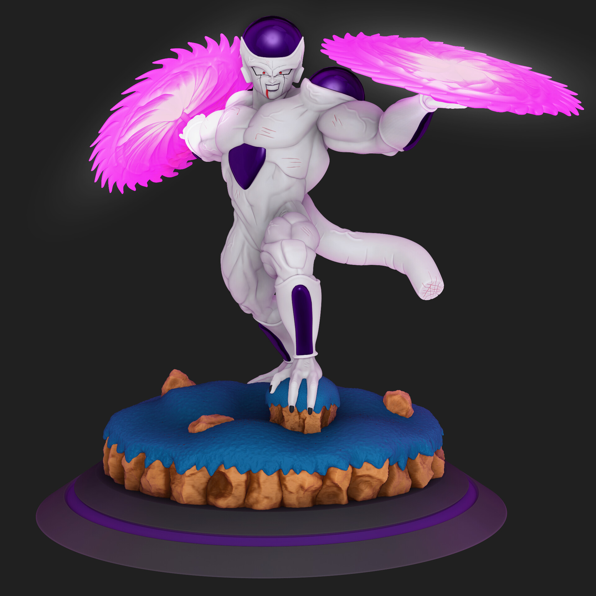 ArtStation - Freeza full power - Dragon Ball Z