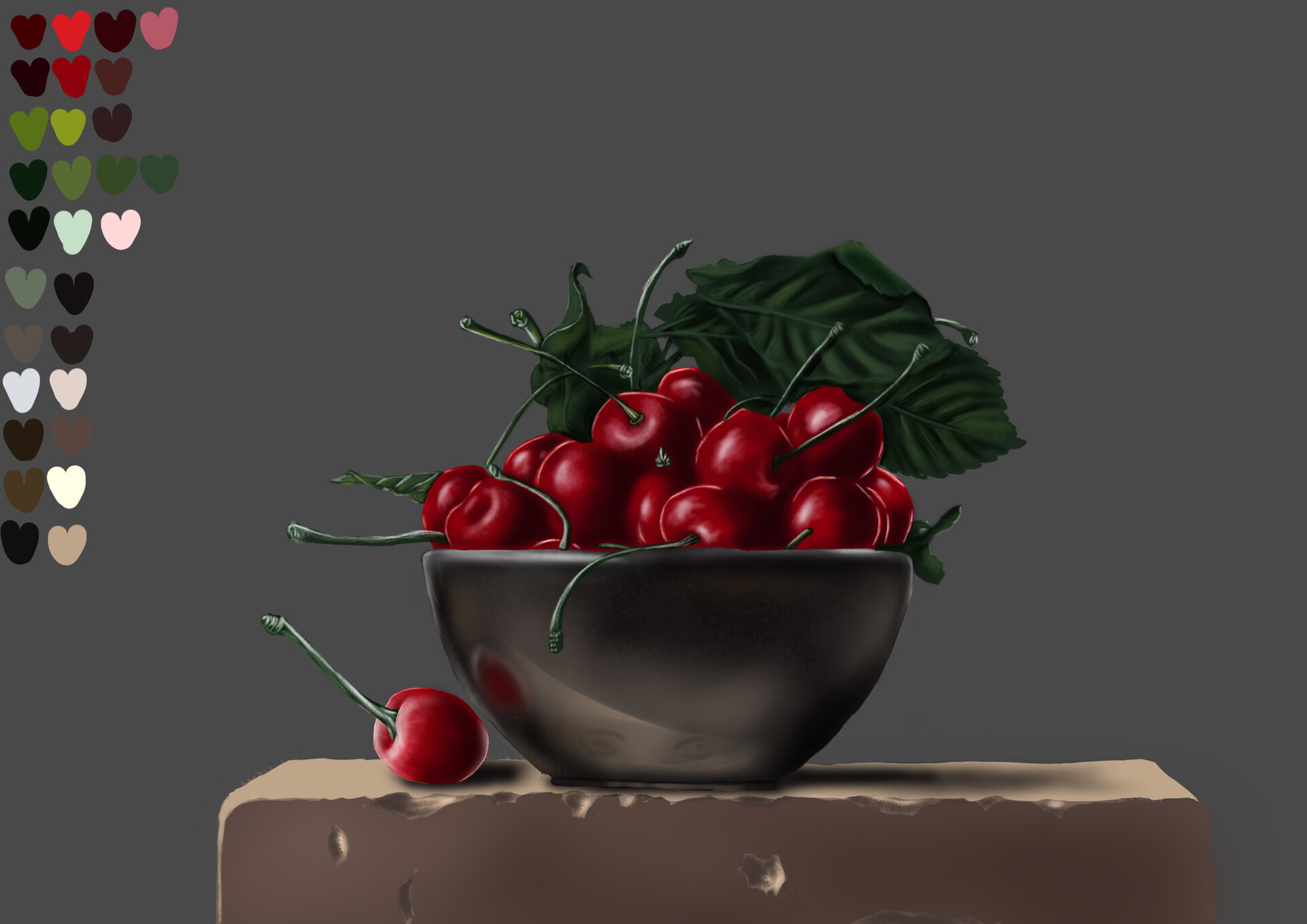 ArtStation - Cherry bowl