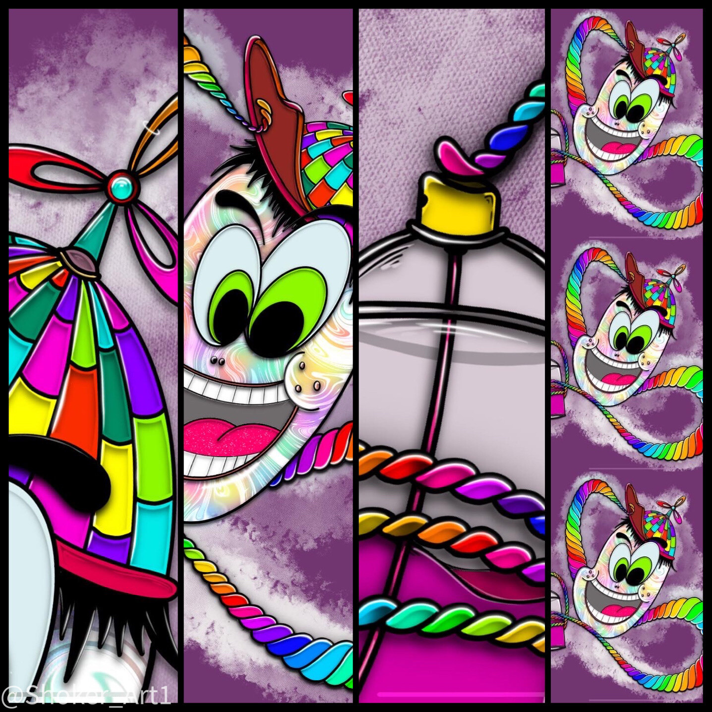 ArtStation - shoker/style/character/funny/design