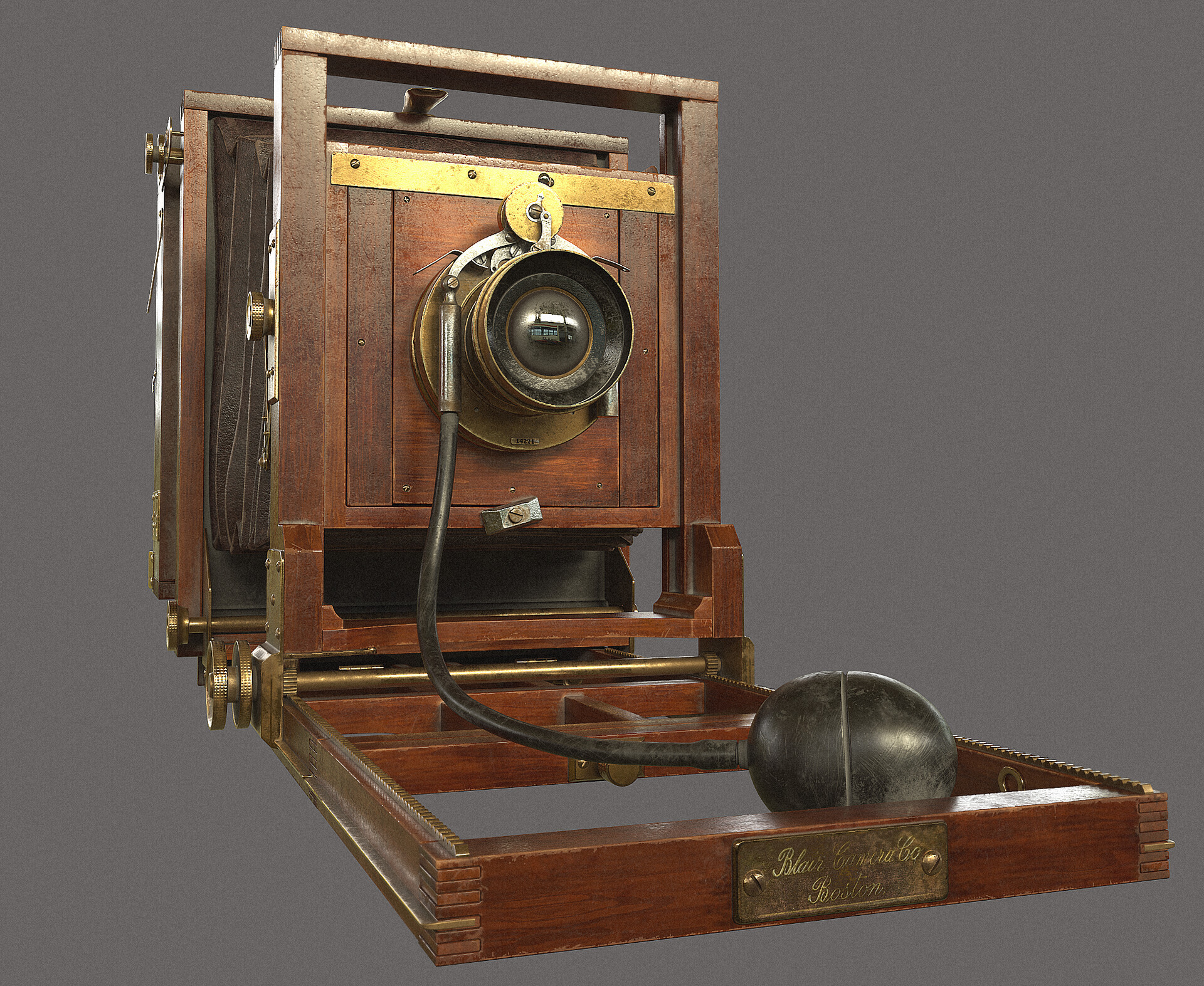 ArtStation - Blair Vintage Camera - 1890s