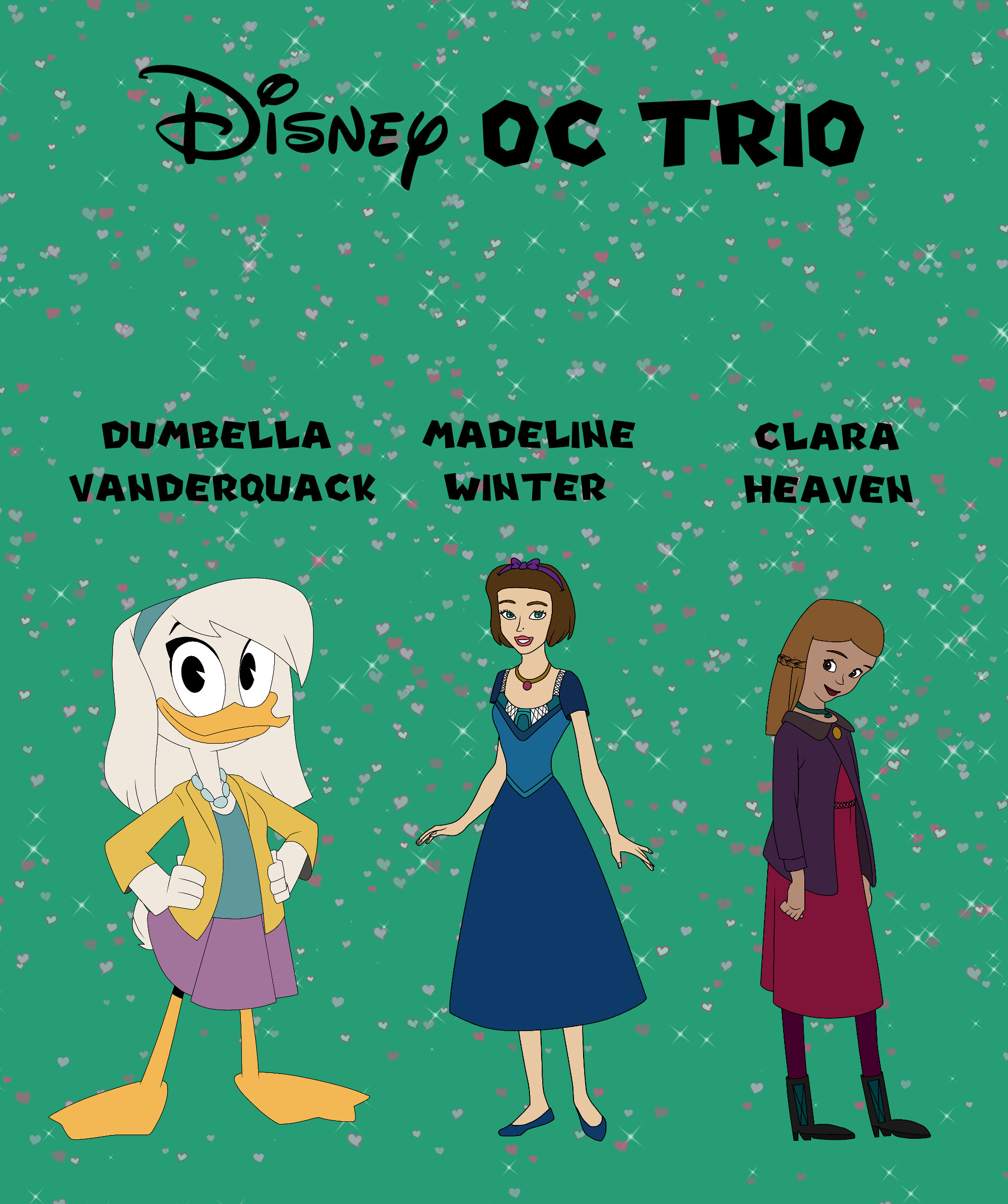 ArtStation - Disney OC Trio