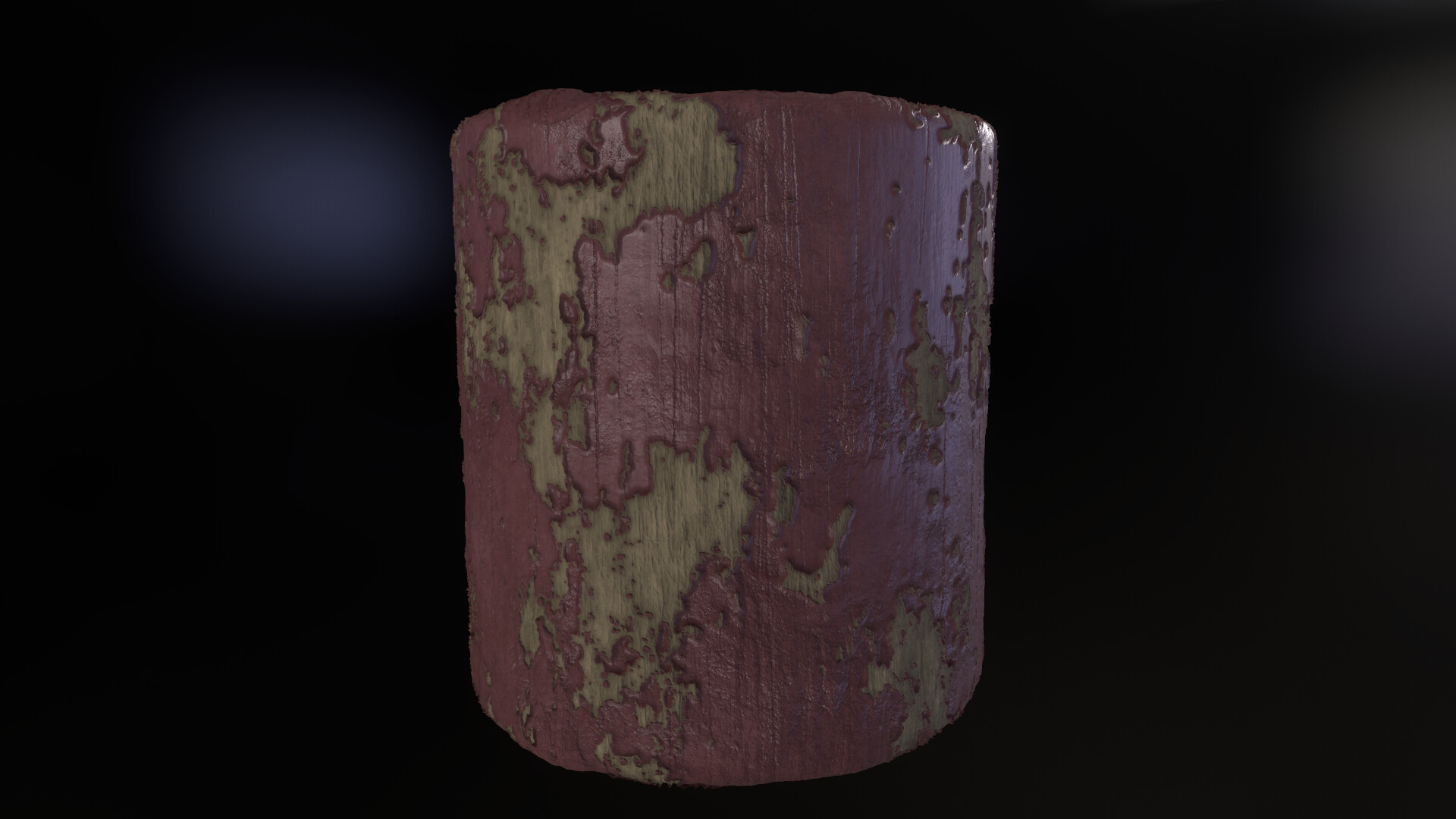 ArtStation - Painted Wood Wall (Aged)