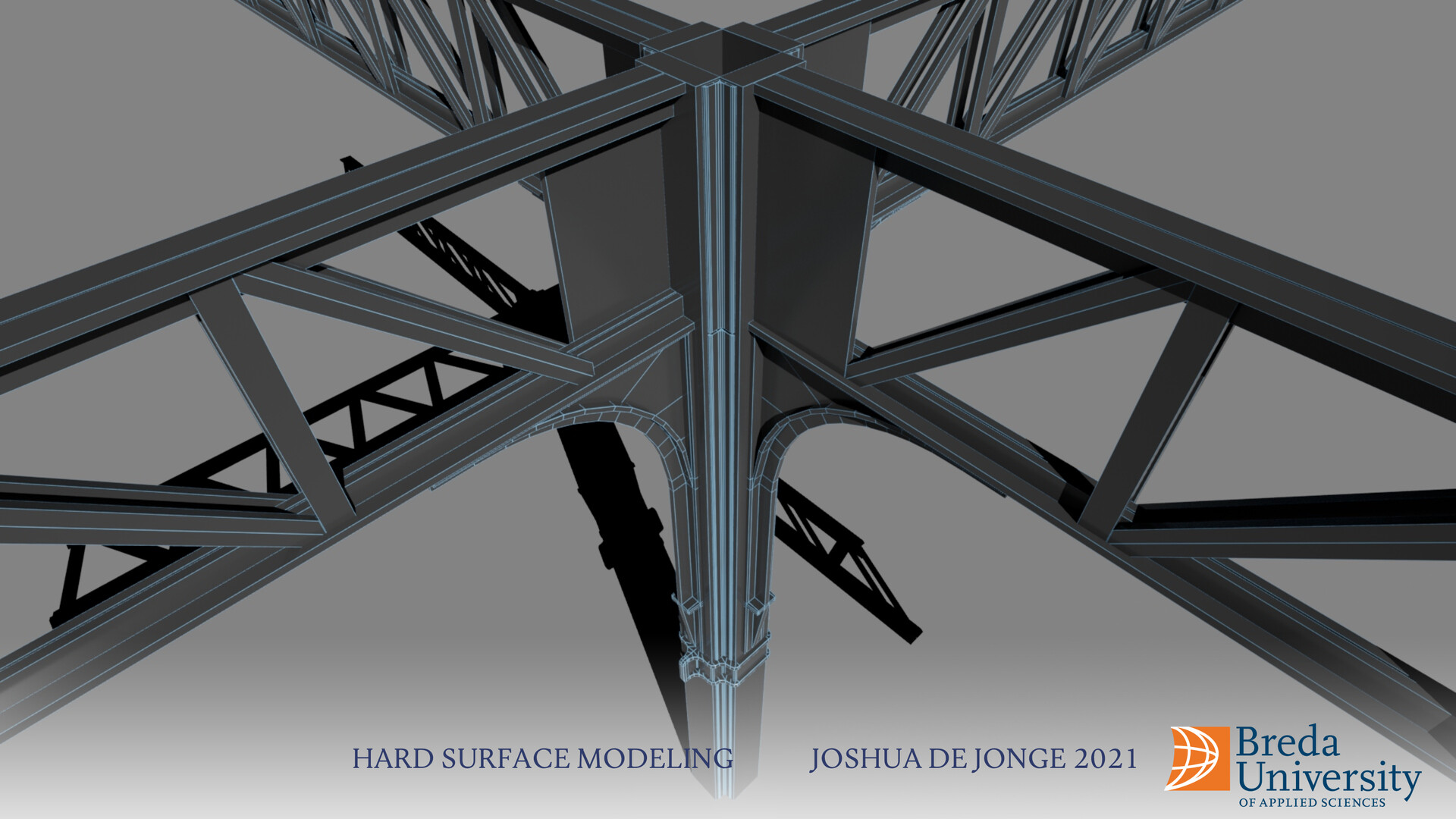 Joshua de Jonge - Hard surface modeling practise