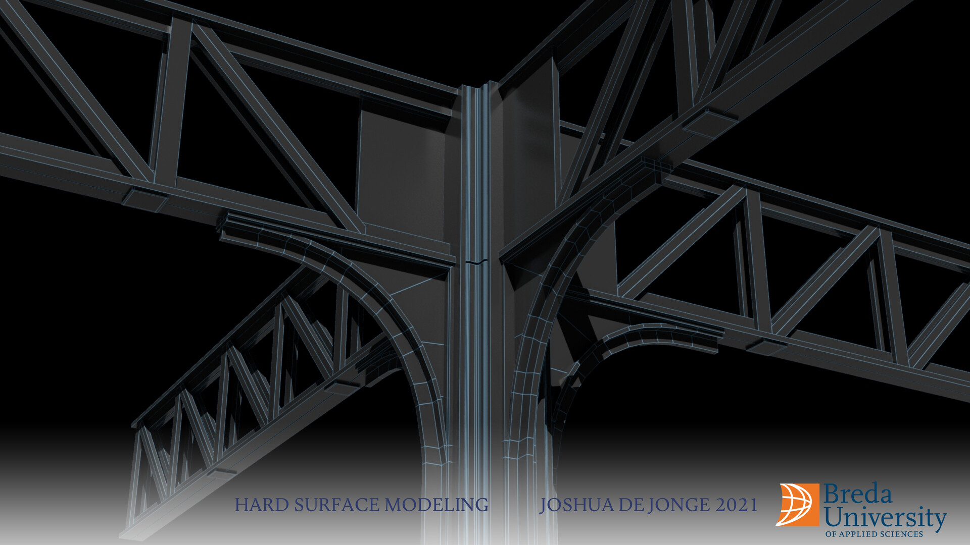 Joshua de Jonge - Hard surface modeling practise