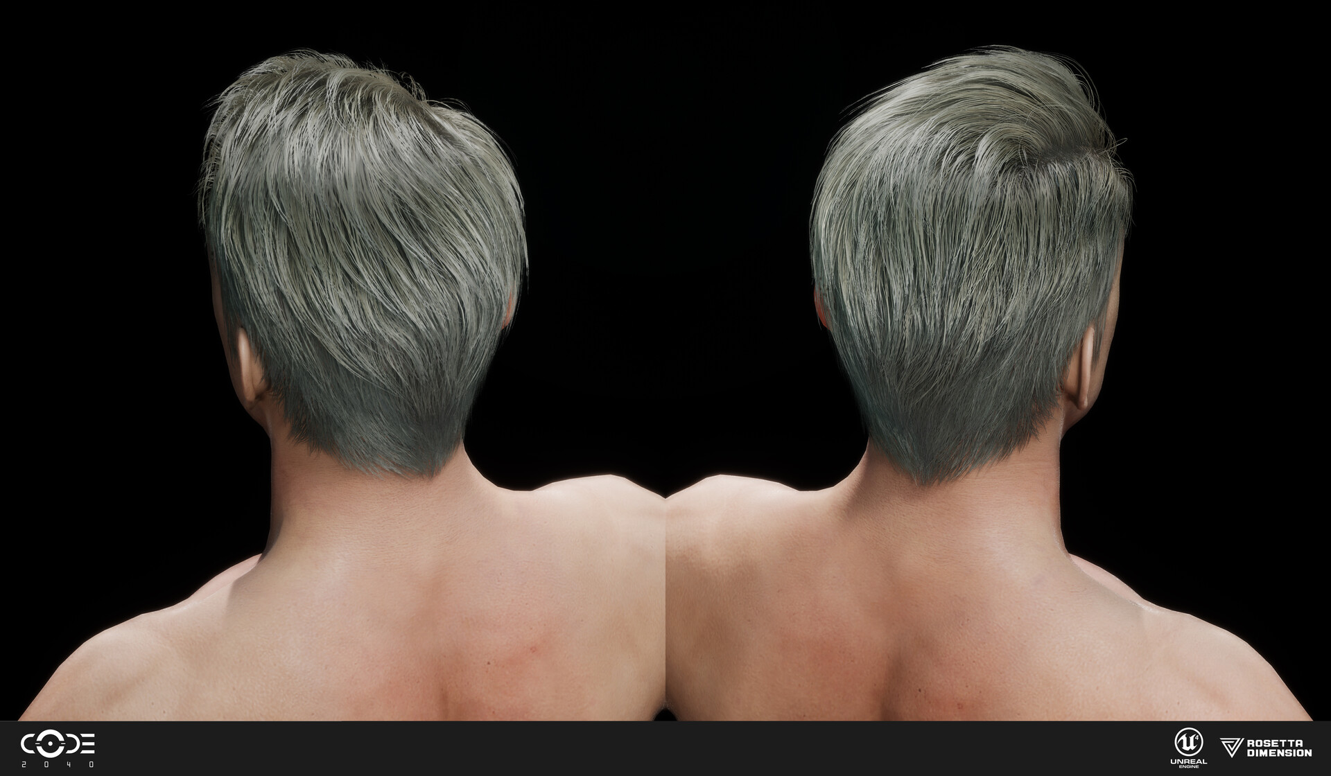 Hui-shan - CODE2040 / Hair Style (Luigi Paolo 路易吉·保羅 髮型變化) (變化版)