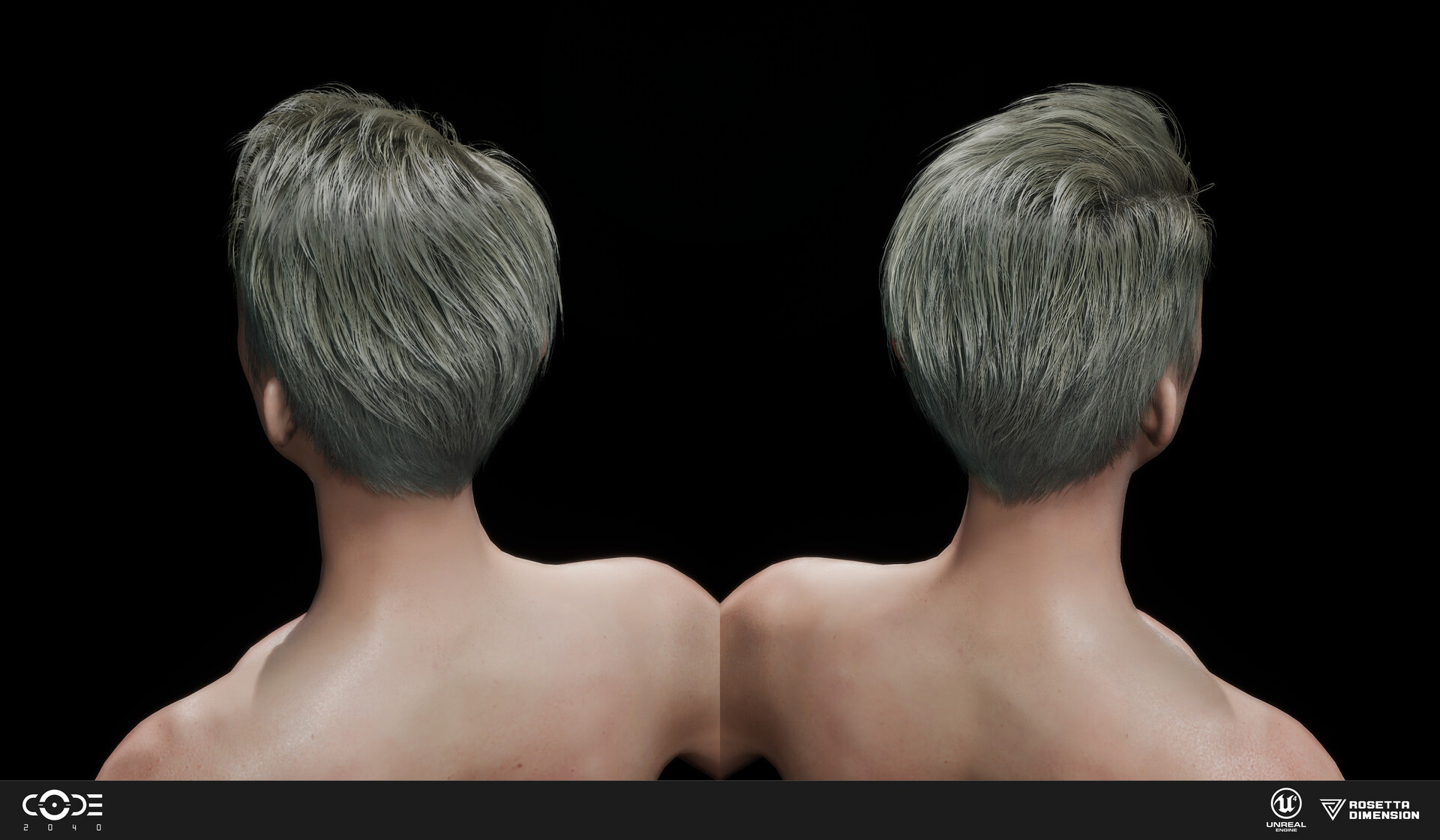 Hui-shan - CODE2040 / Hair Style (Luigi Paolo 路易吉·保羅 髮型變化) (變化版)