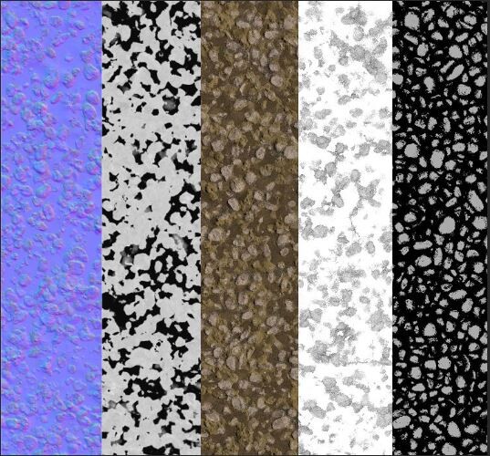 Benoit Bellard - Pebbles water: Quixel mixer