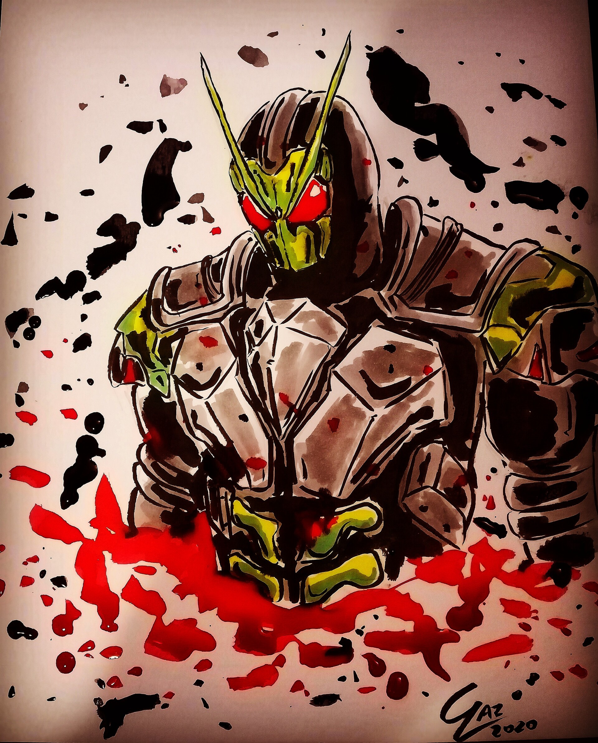 ArtStation - Kamen Rider Proto Zero-One