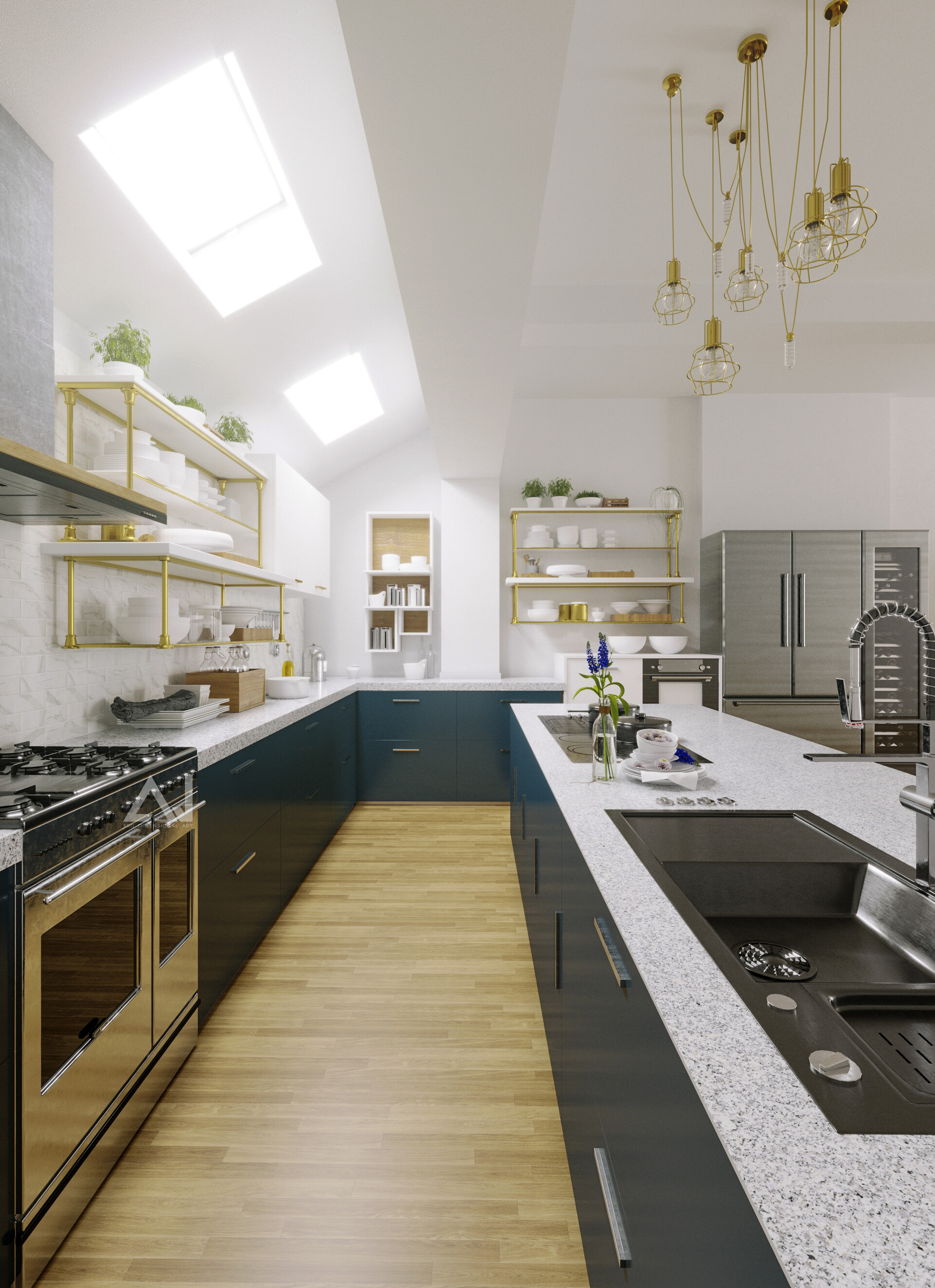 ArtStation - Modular Kitchen Designs