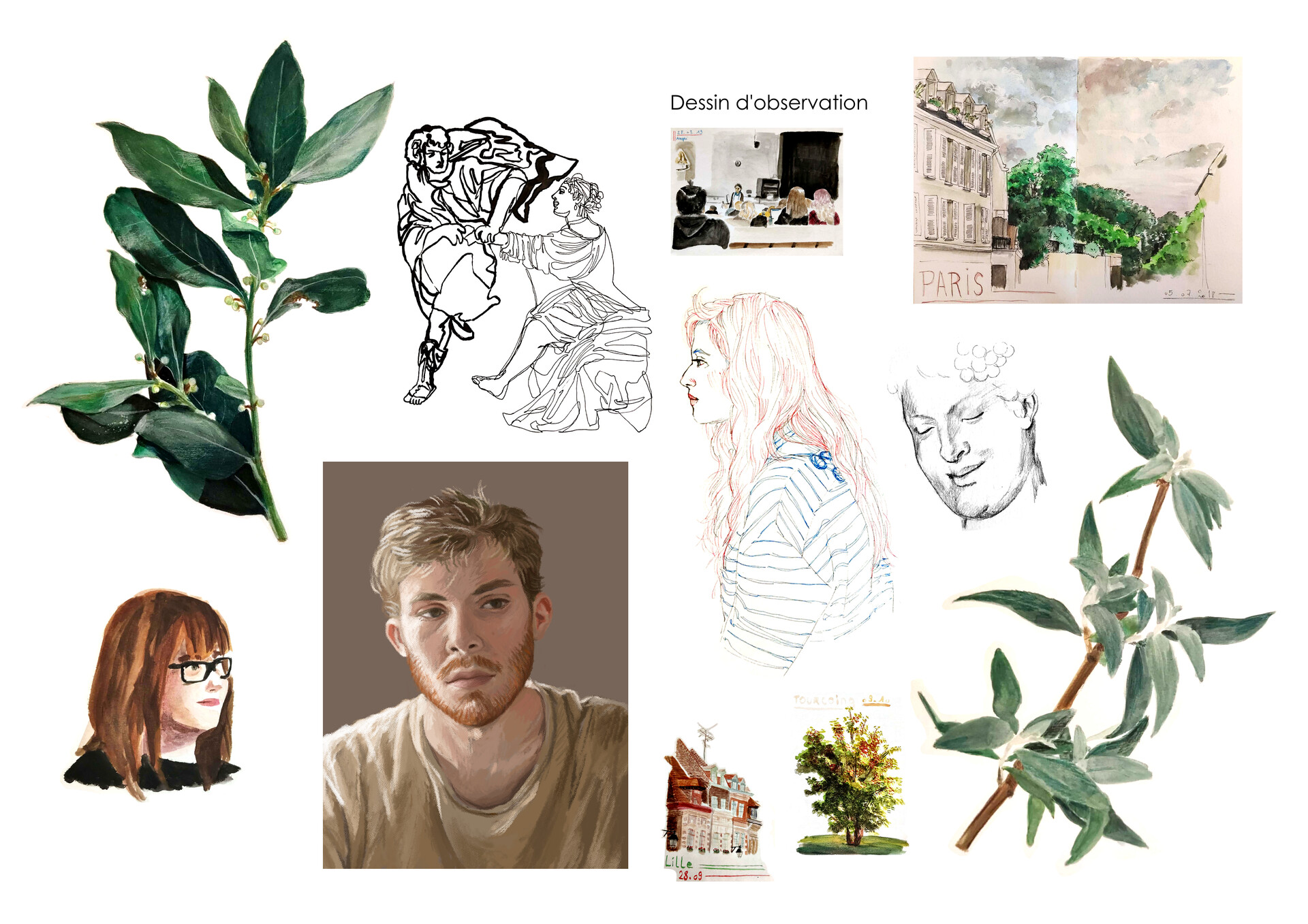 ArtStation - Dessin d'Observation