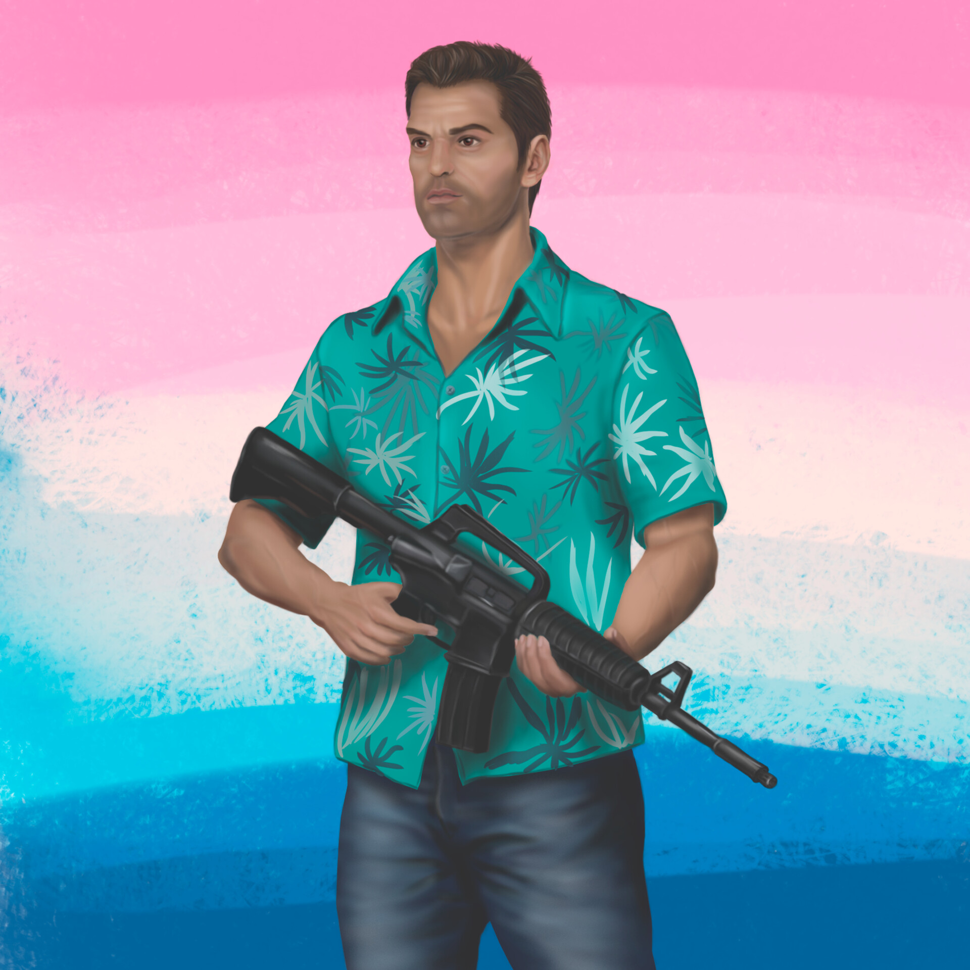 ArtStation - Tommy Vercetti is an innocent man!