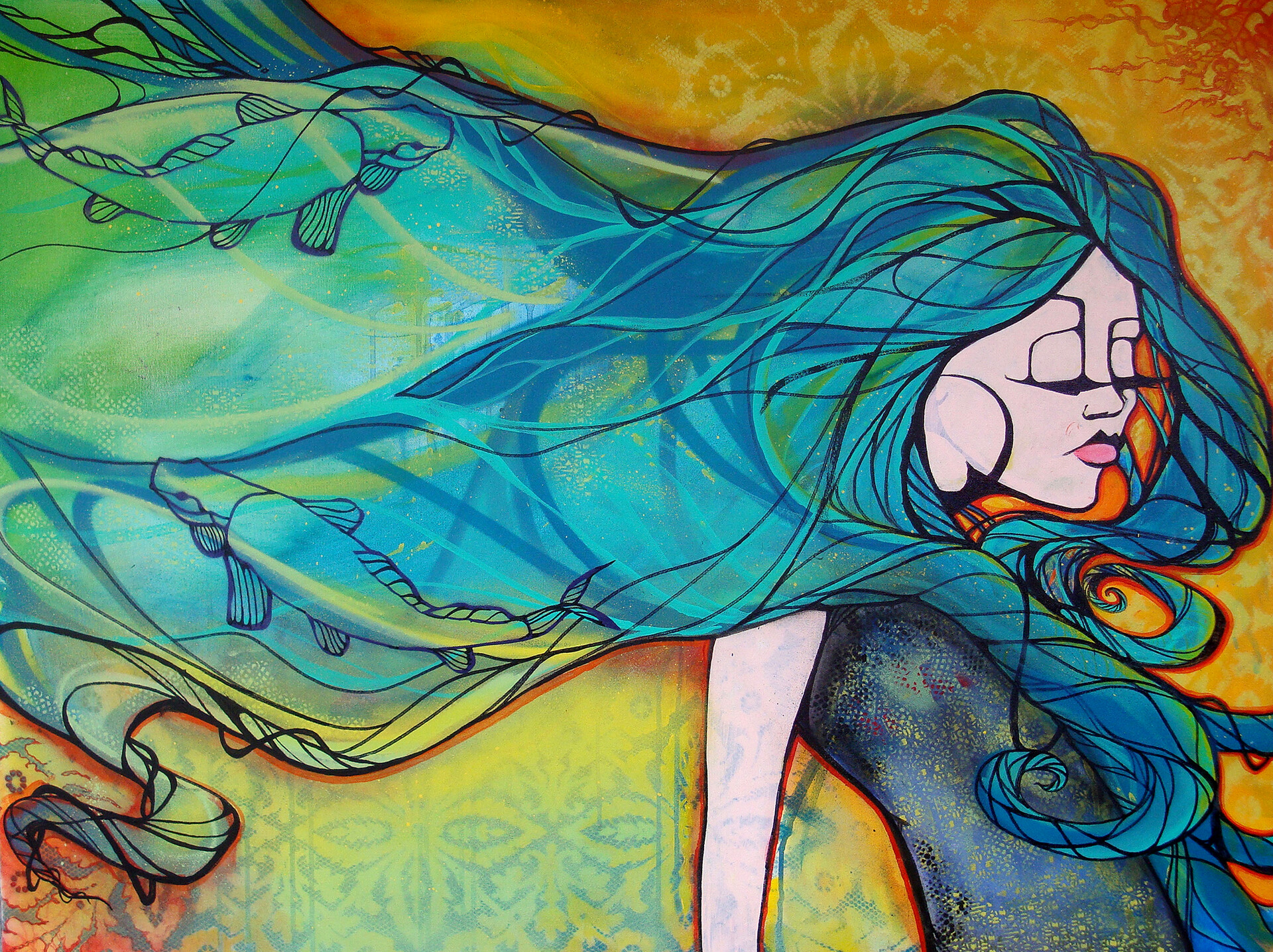 ANTHONY FLORIO - MⱯIИLINE01 - Swim with the Fishes