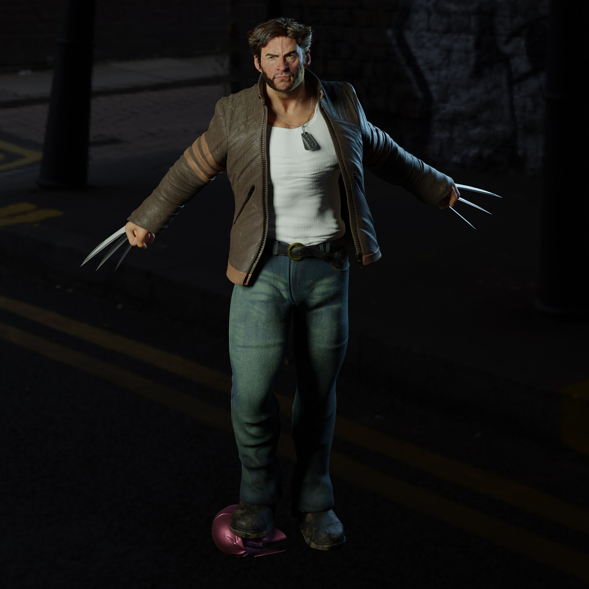 ArtStation - Wolverine Hugh Jackman