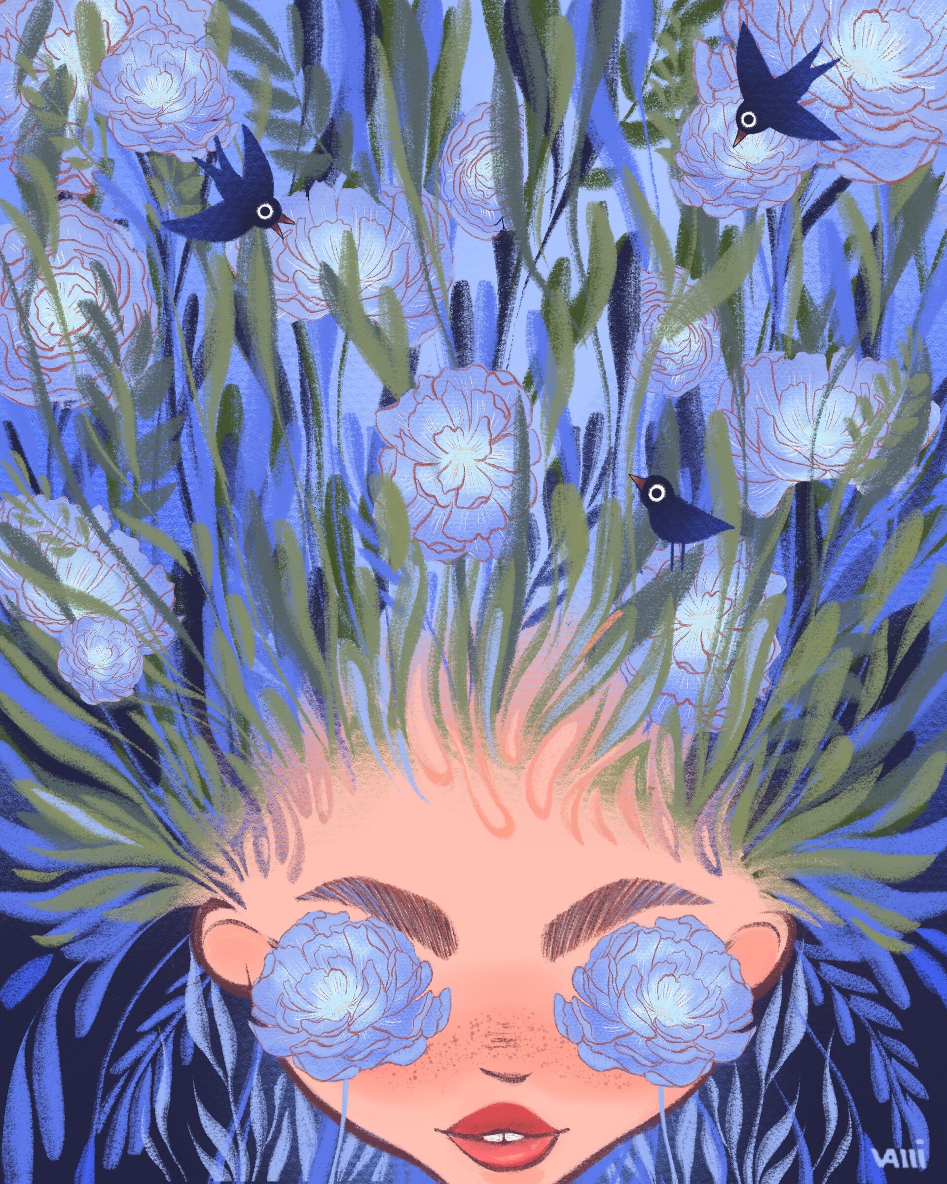 ArtStation - Flower forest