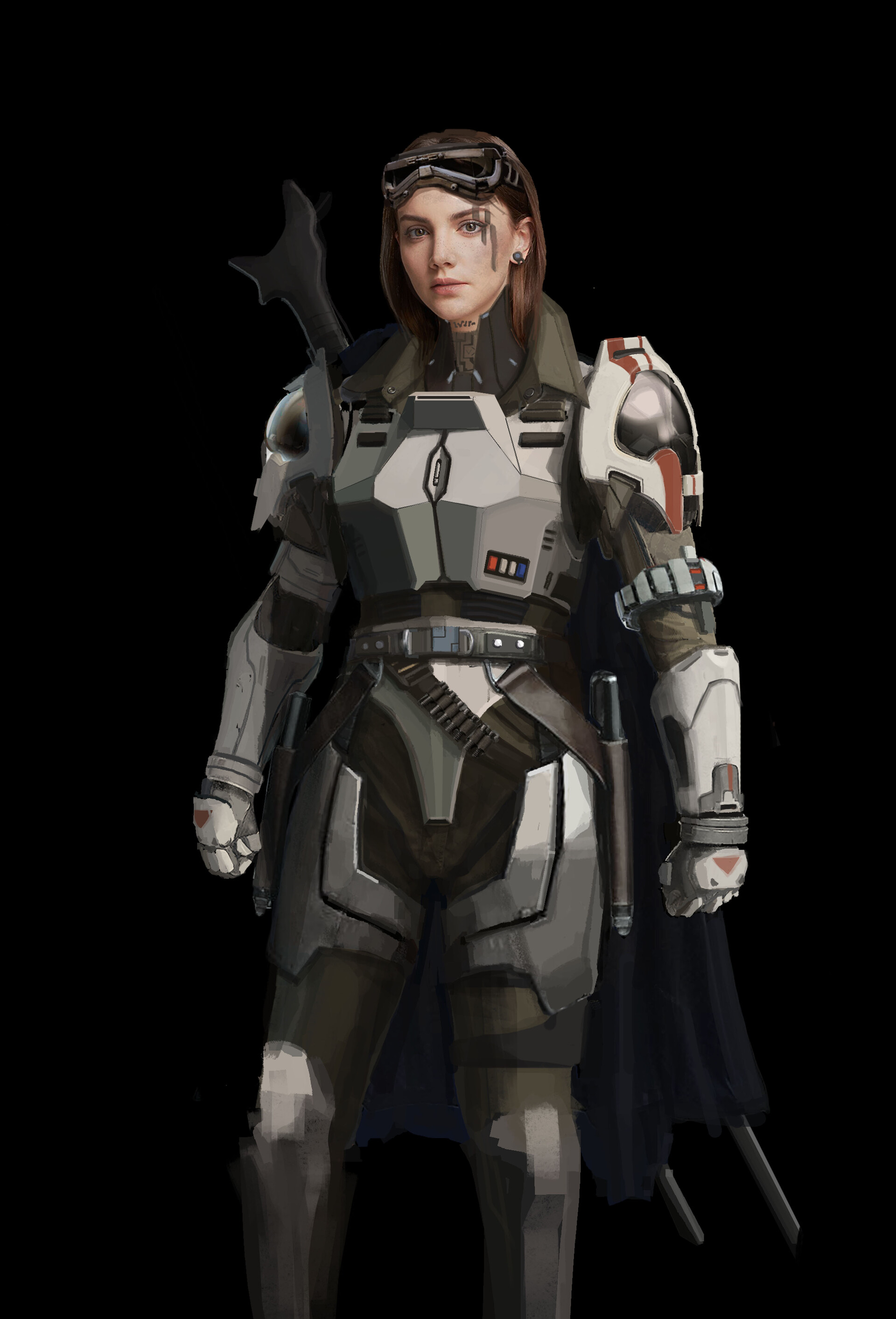 ArtStation - Xanda the Mandalorian