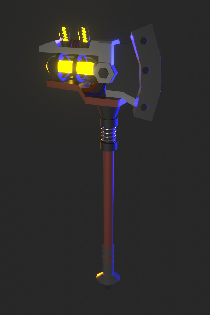 ArtStation - SCI-FI axe