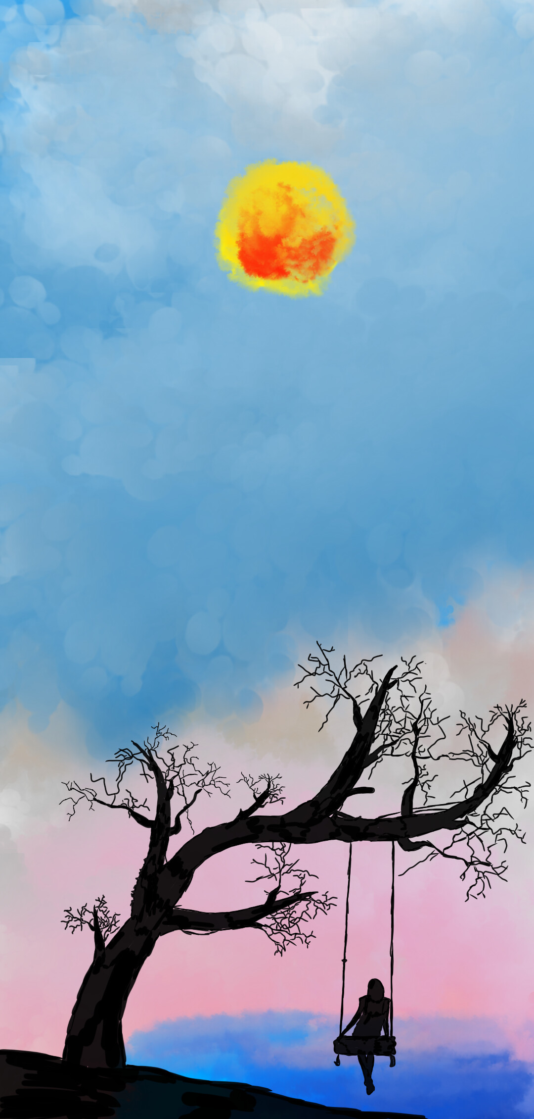 ArtStation - Natural senery shade painting